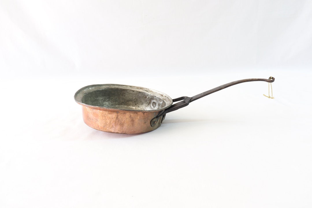 Antique Frying Pan, Vintage Frying Pan, Antique Baking Pan, Vintage ...