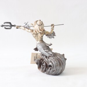 Poseidon Statue, Poseidon Figurine, Poseidon Sculpture, Neptune Statue ...