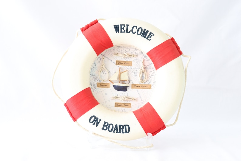 Nautical Life Ring Life Preserver Ring Nautical Wall Decor - Etsy