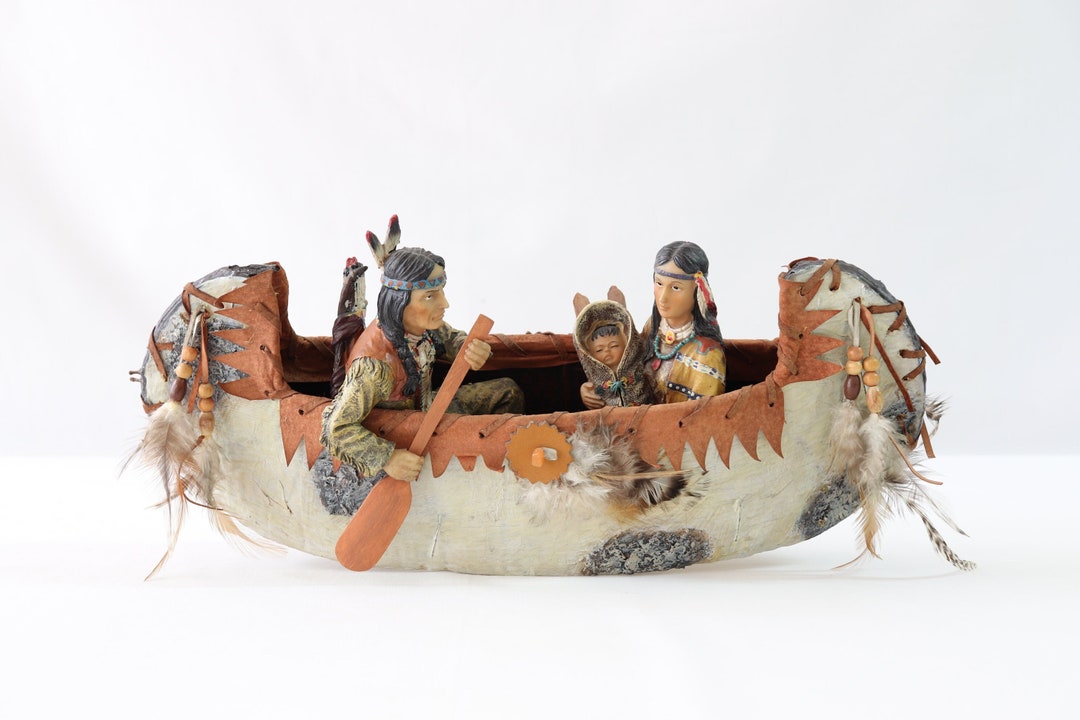 Native American Figurines, Native American Family, American Indian ...