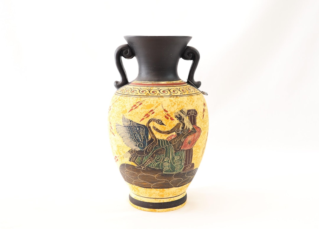 Greek Amphora Vase, Ancient Greek Vase, Greek Ceramic Vase, Fine Art ...