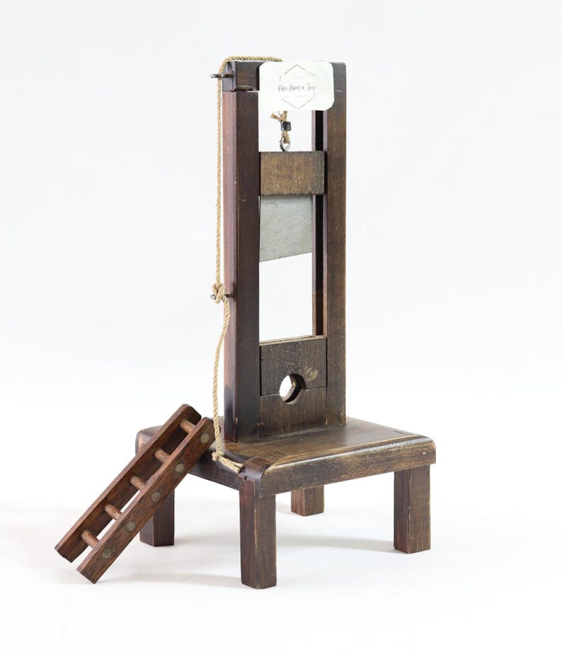 Guillotine Miniature, Guillotine Model, French Guillotine, Collectible ...