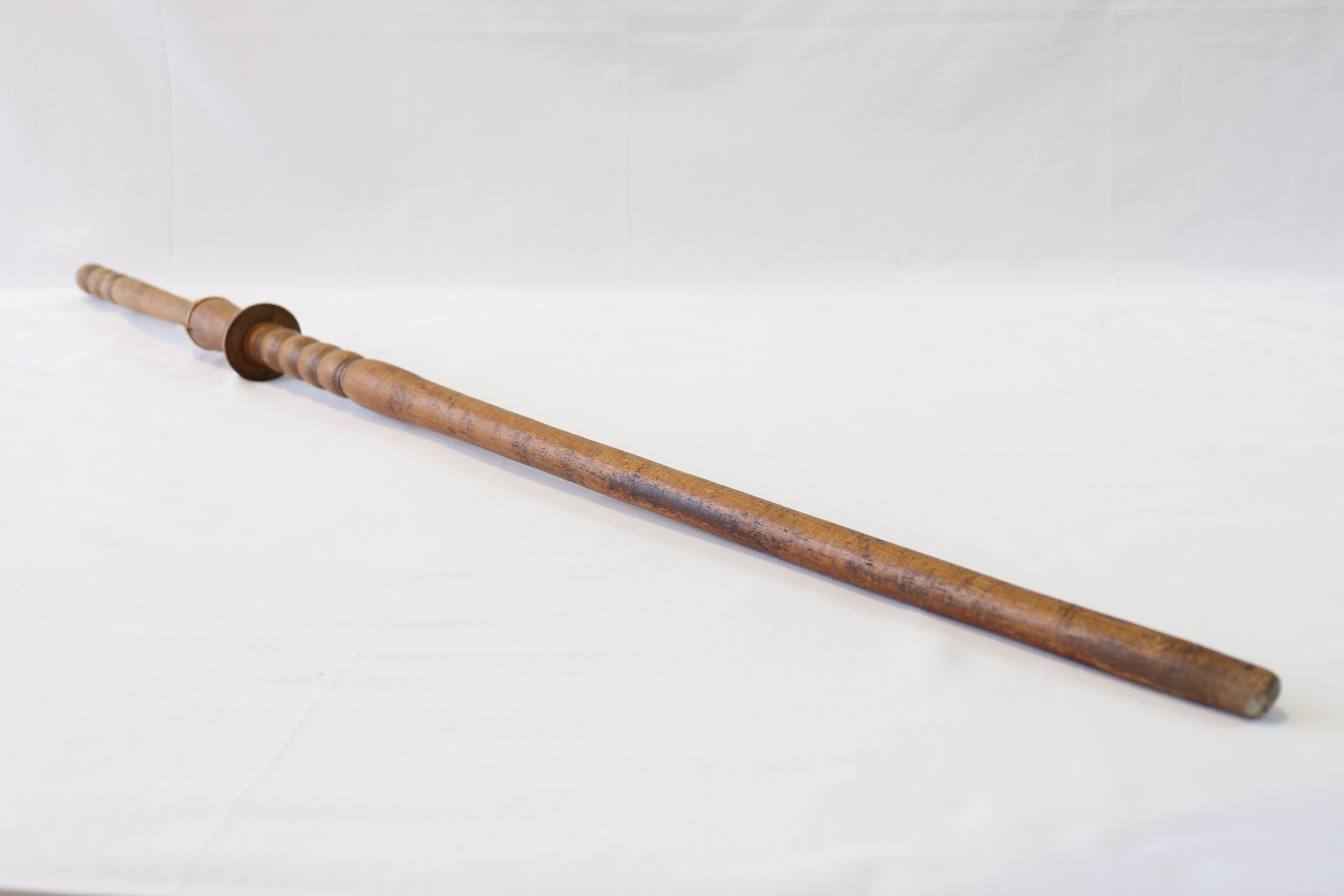 Antique Distaff, Wooden Distaff, Handmade Distaff, Spinning Distaff ...