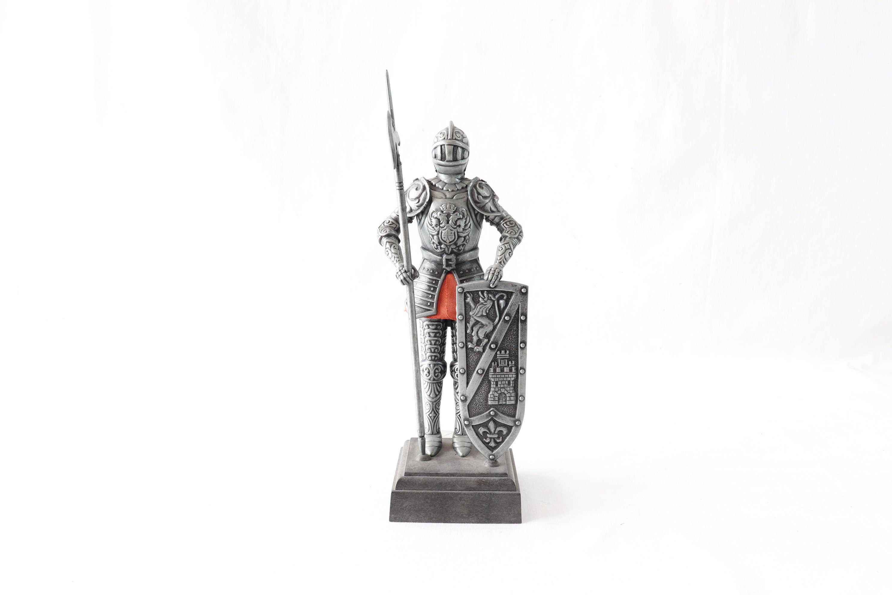 Medieval Knight Armor, Armor With Halberd, Medieval Figurine, Knight ...