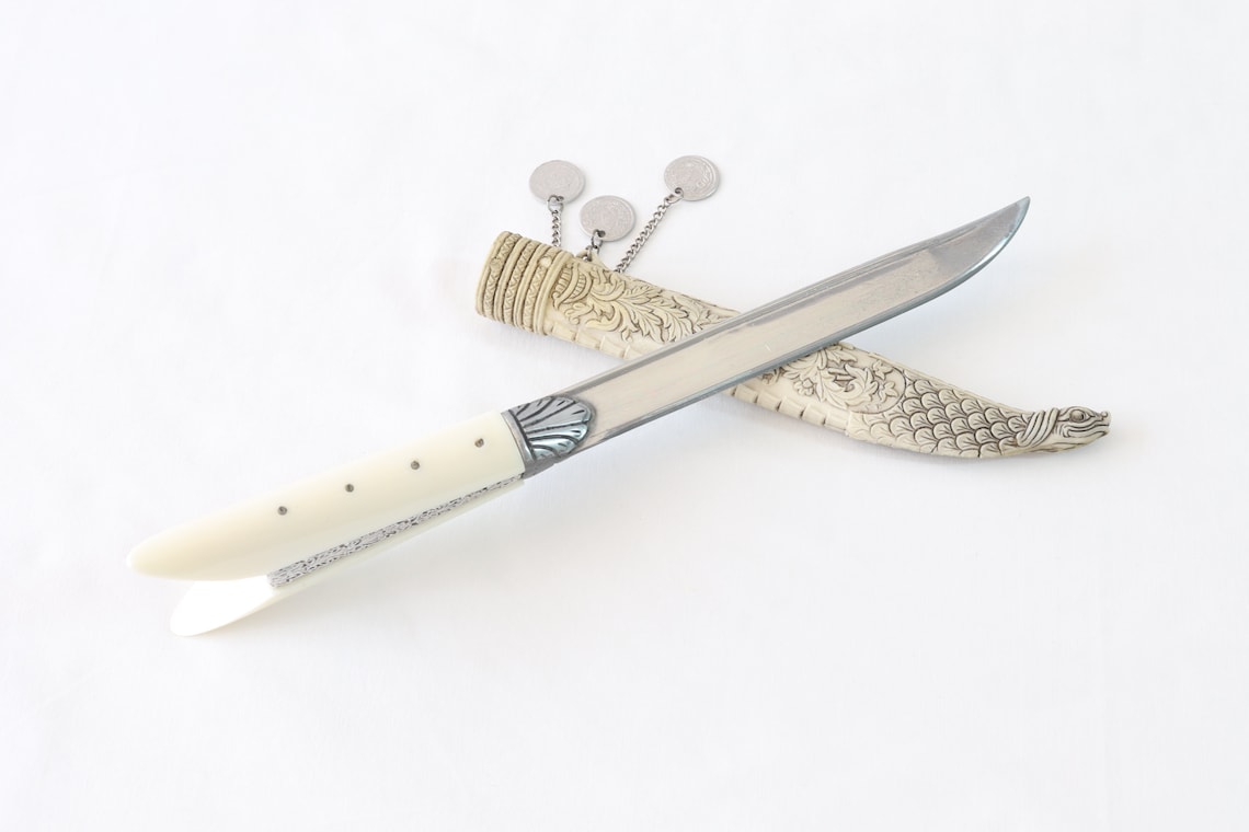 Handmade Cretan Dagger, Handmade Cretan Knife, Greek Dagger, Greek ...