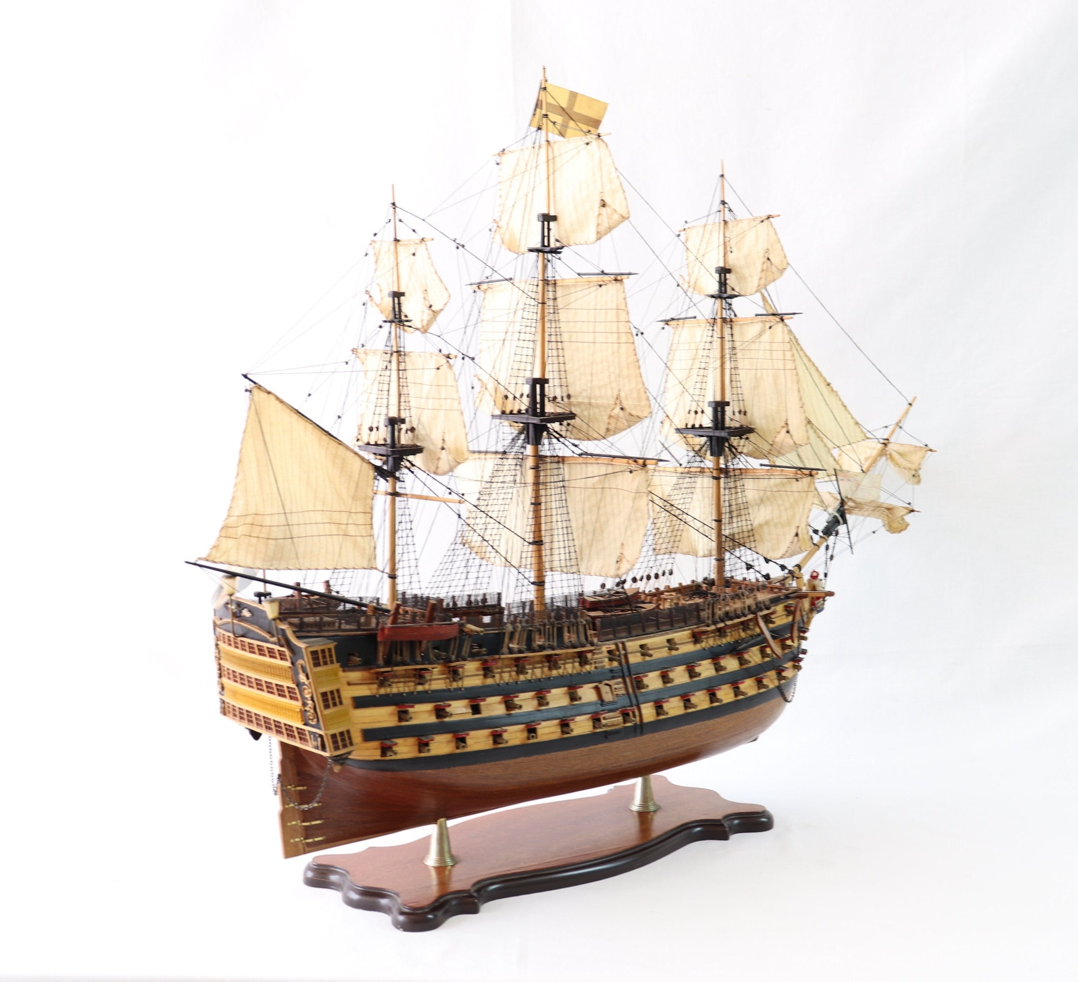 HMS Victory Ship Model Wooden Ship Model Handmade Ship - Etsy Australia