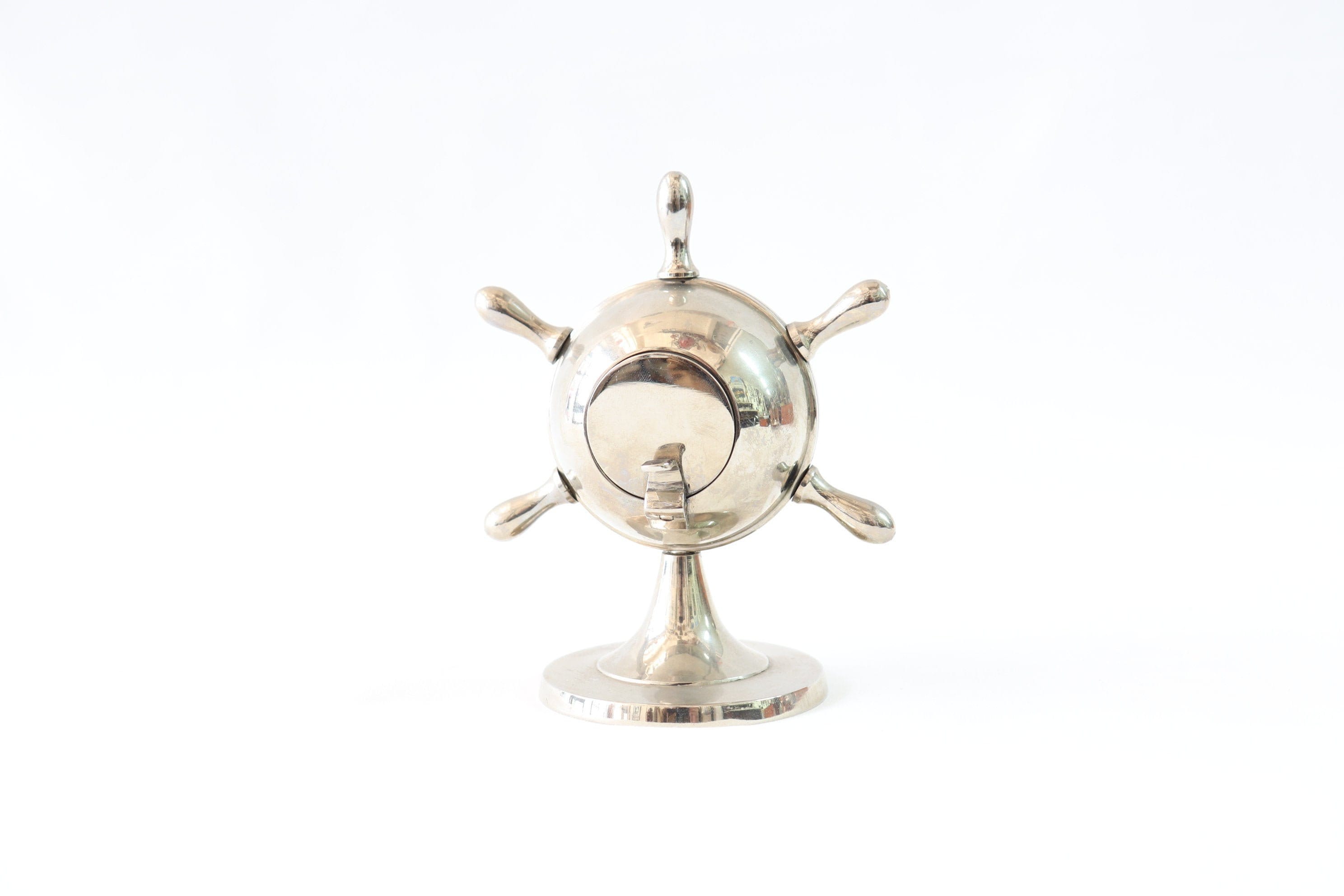 Nautical Ashtray Nautical Ships Wheel Metal Ashtray - Etsy