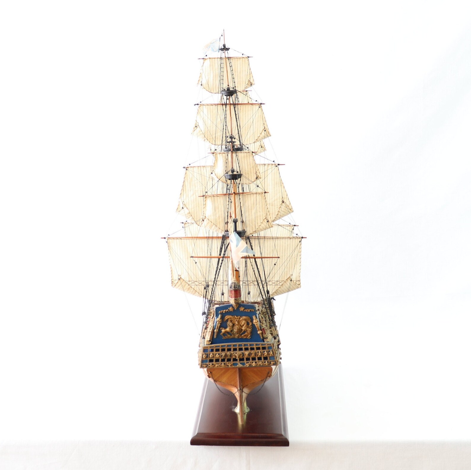 HMS Sovereign of the Seas Ship Model, Wooden Ship Model, Handmade Ship ...