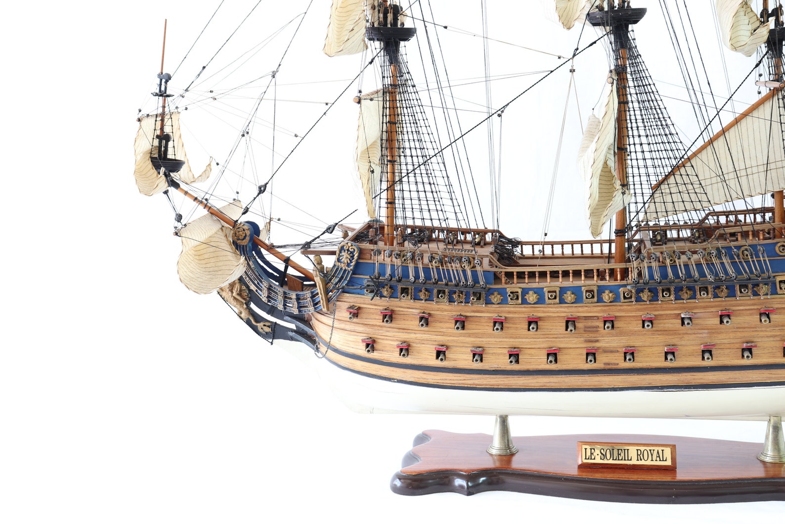 Soleil Royal Ship Model Wooden Ship Model Handmade Ship - Etsy Canada