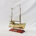 Fishing Boat Model, Hellen, Brass Ship Model, Gold Plated, Metal Ship ...