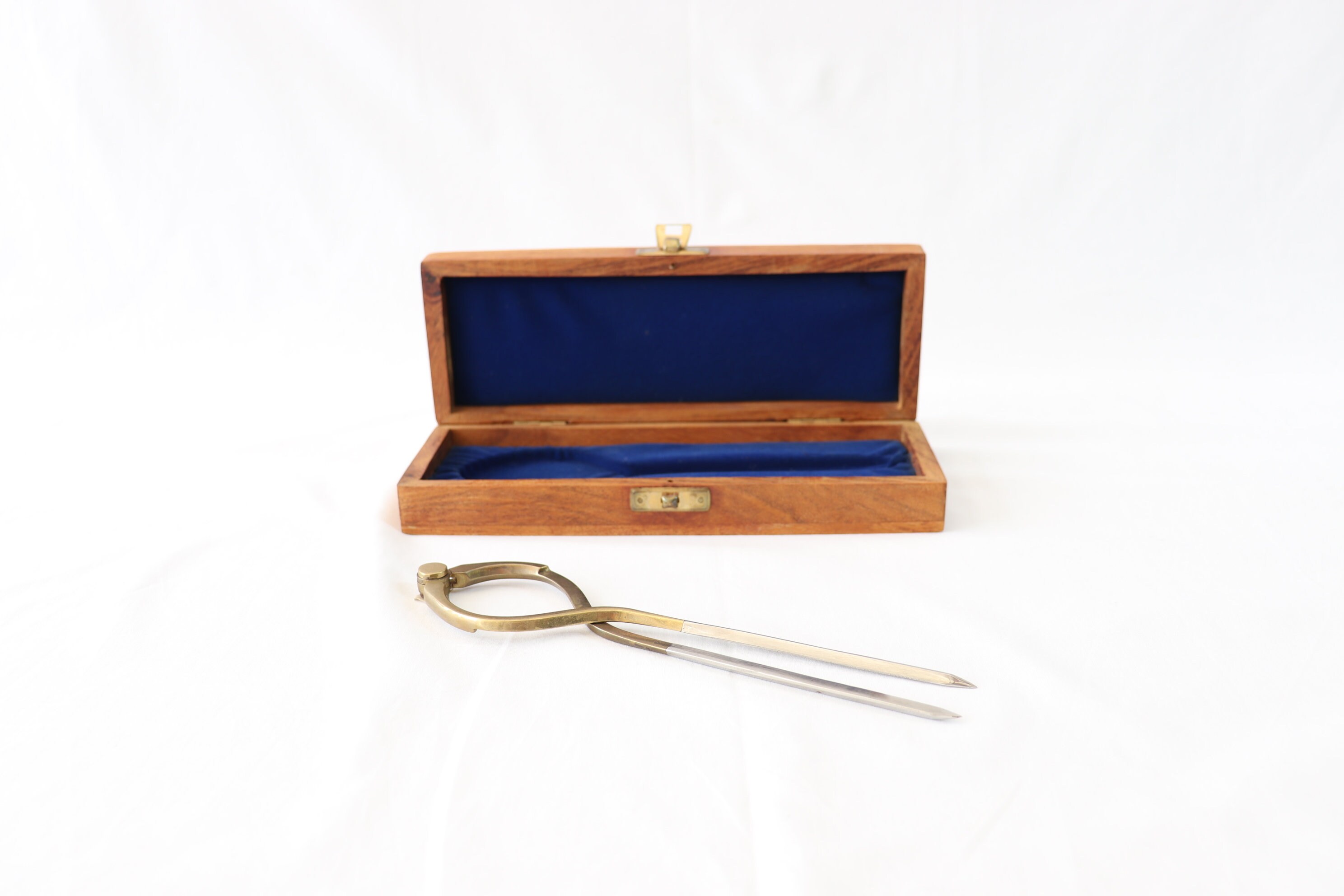 Nautical Divider With Wooden Box, Nautical Instruments, Nautical Tools ...