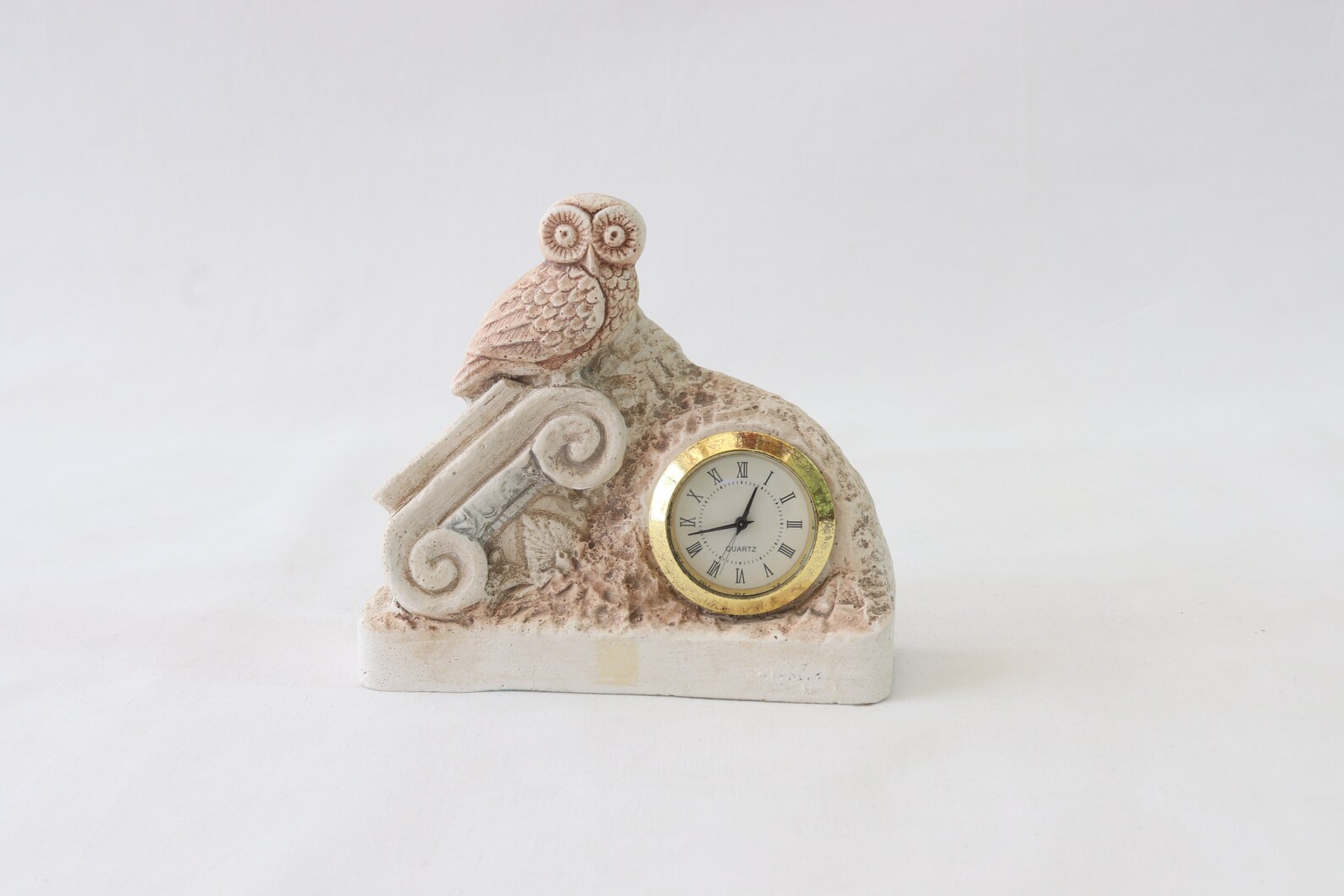 Ancient Greek Table Clock Desk Clock Ceramic Table Clock - Etsy