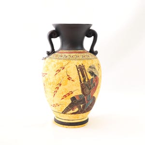 Greek Amphora Vase, Ancient Greek Vase, Greek Ceramic Vase, Fine Art ...