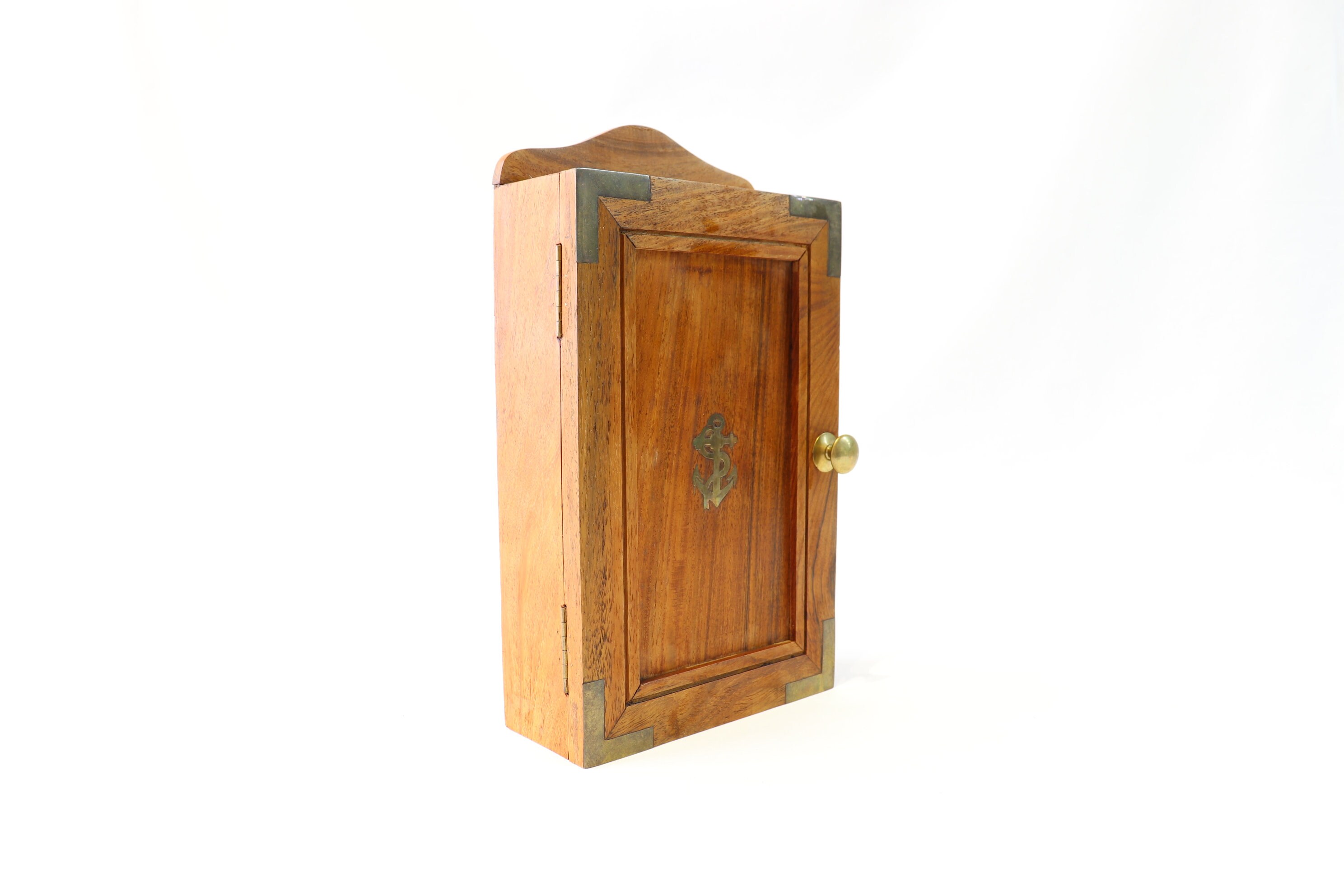 Nautical Key Holder Wooden Key Box Wooden Key Holder Box | Etsy