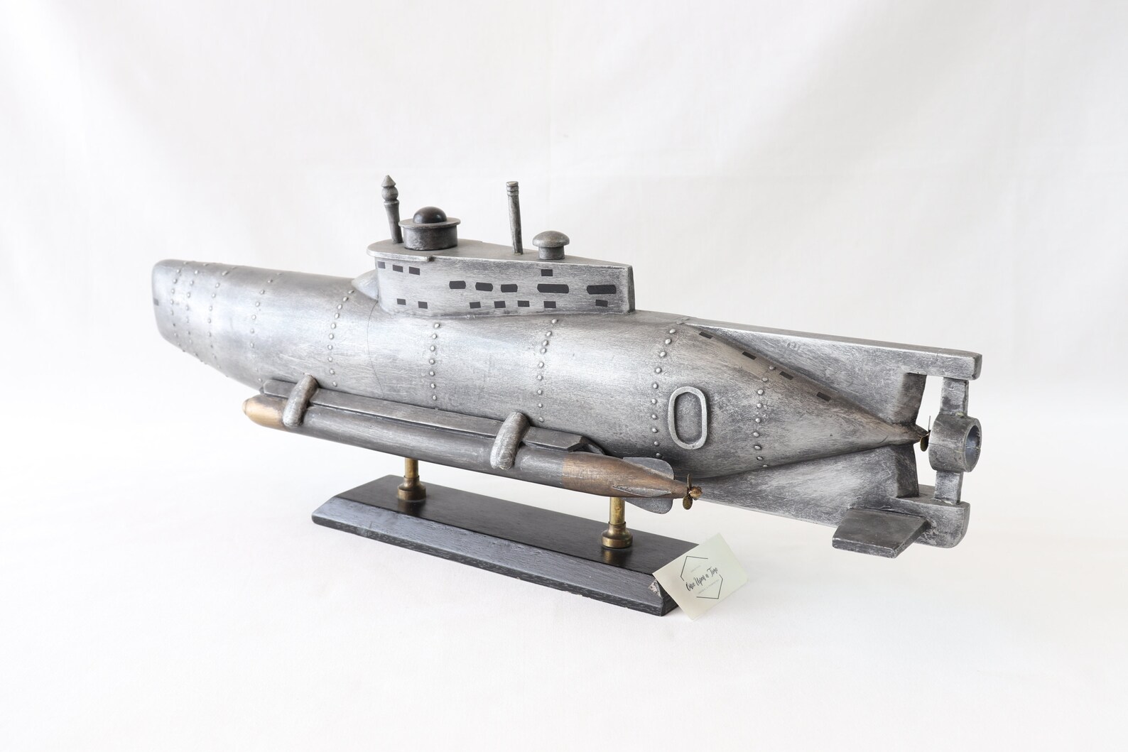 German Submarine Model, Seehund Type XXVII Submarine, Handmade Ship ...