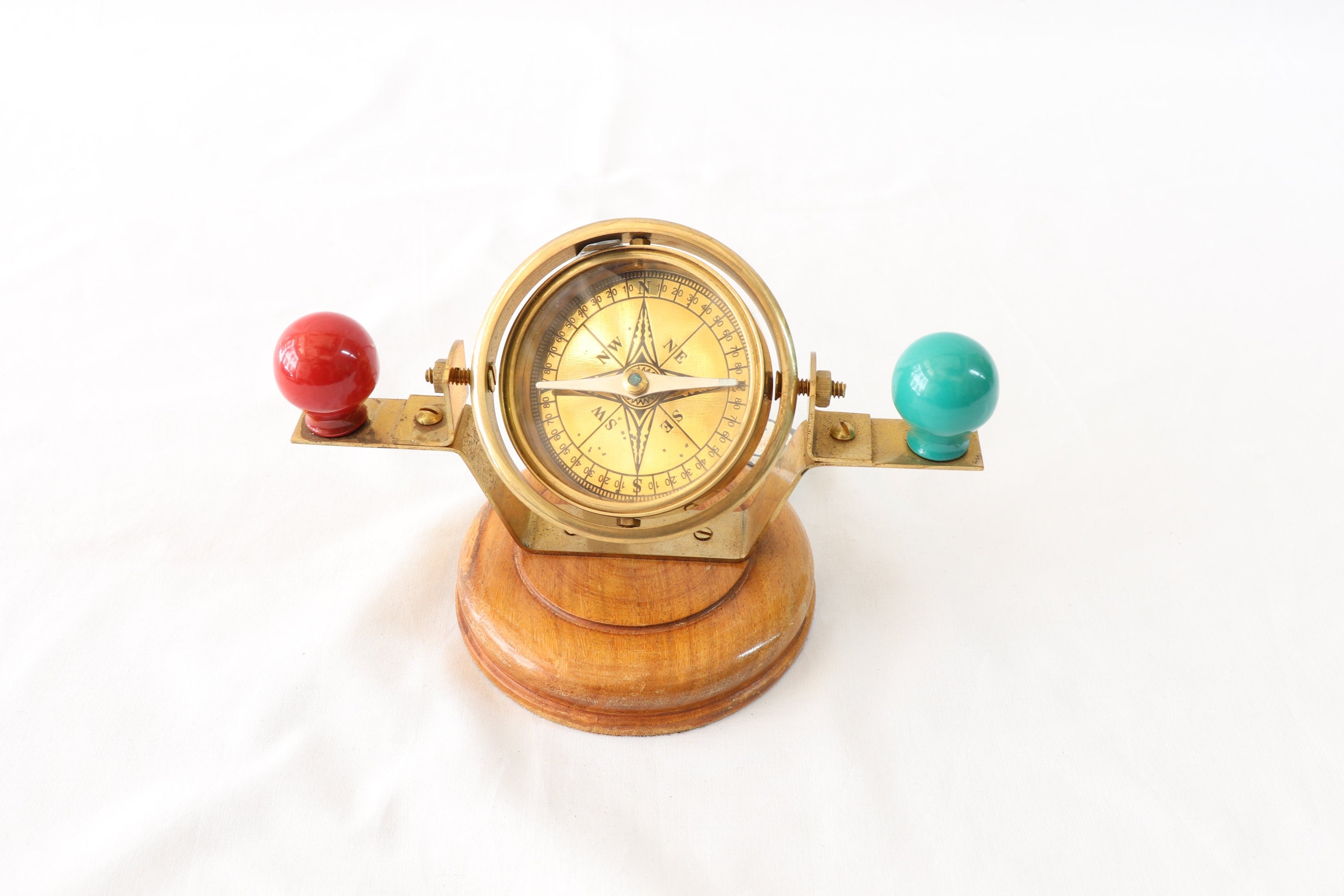 Brass Nautical Compass