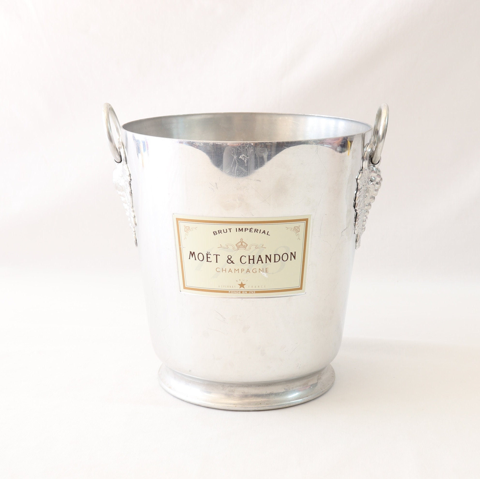 Moet & Chandon Ice Bucket, Vintage Champagne Bucket, Vintage Ice Bucket ...