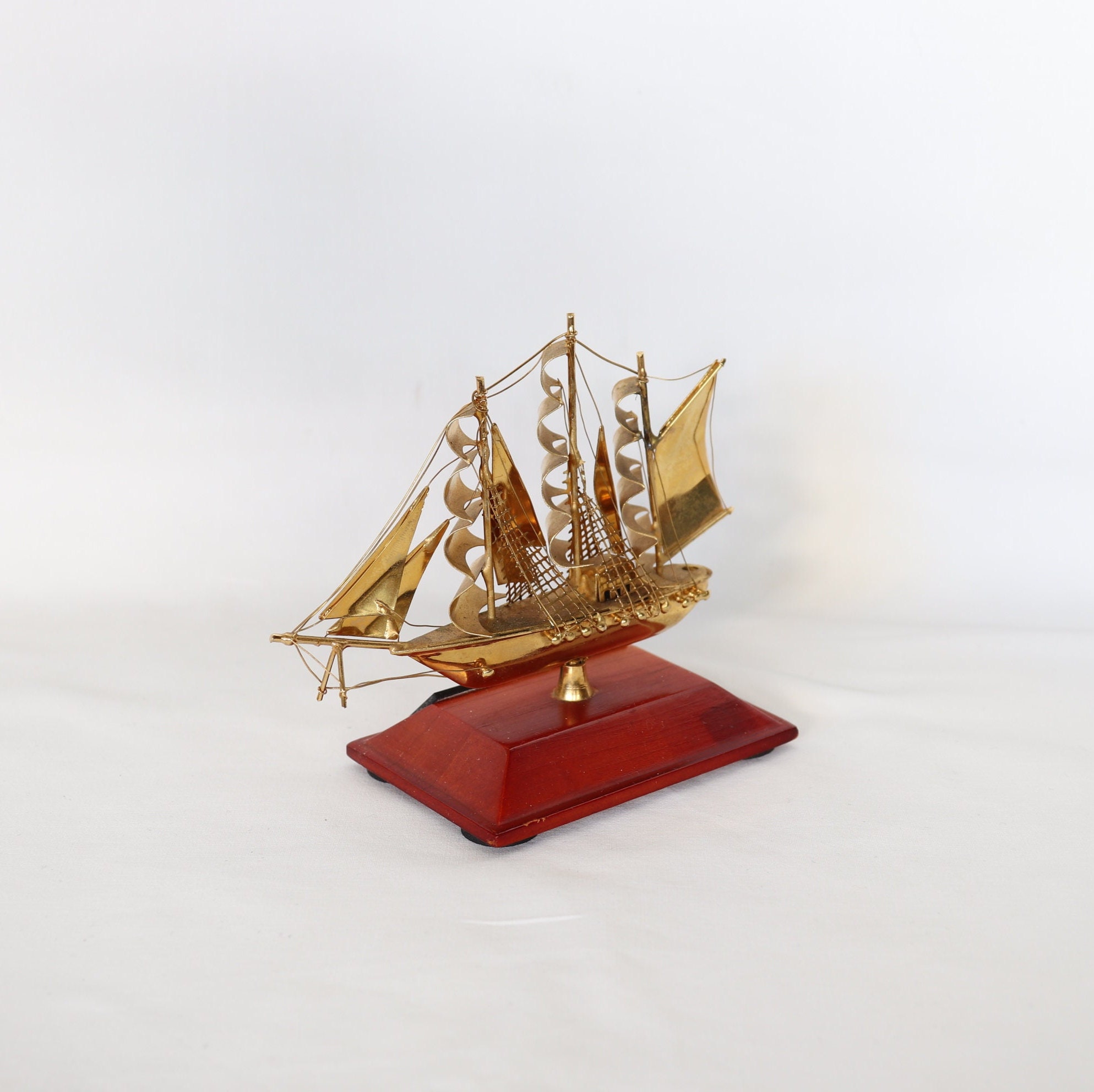 USS Constitution Ship Model, Brass Ship Model, Gold Ship Model ...