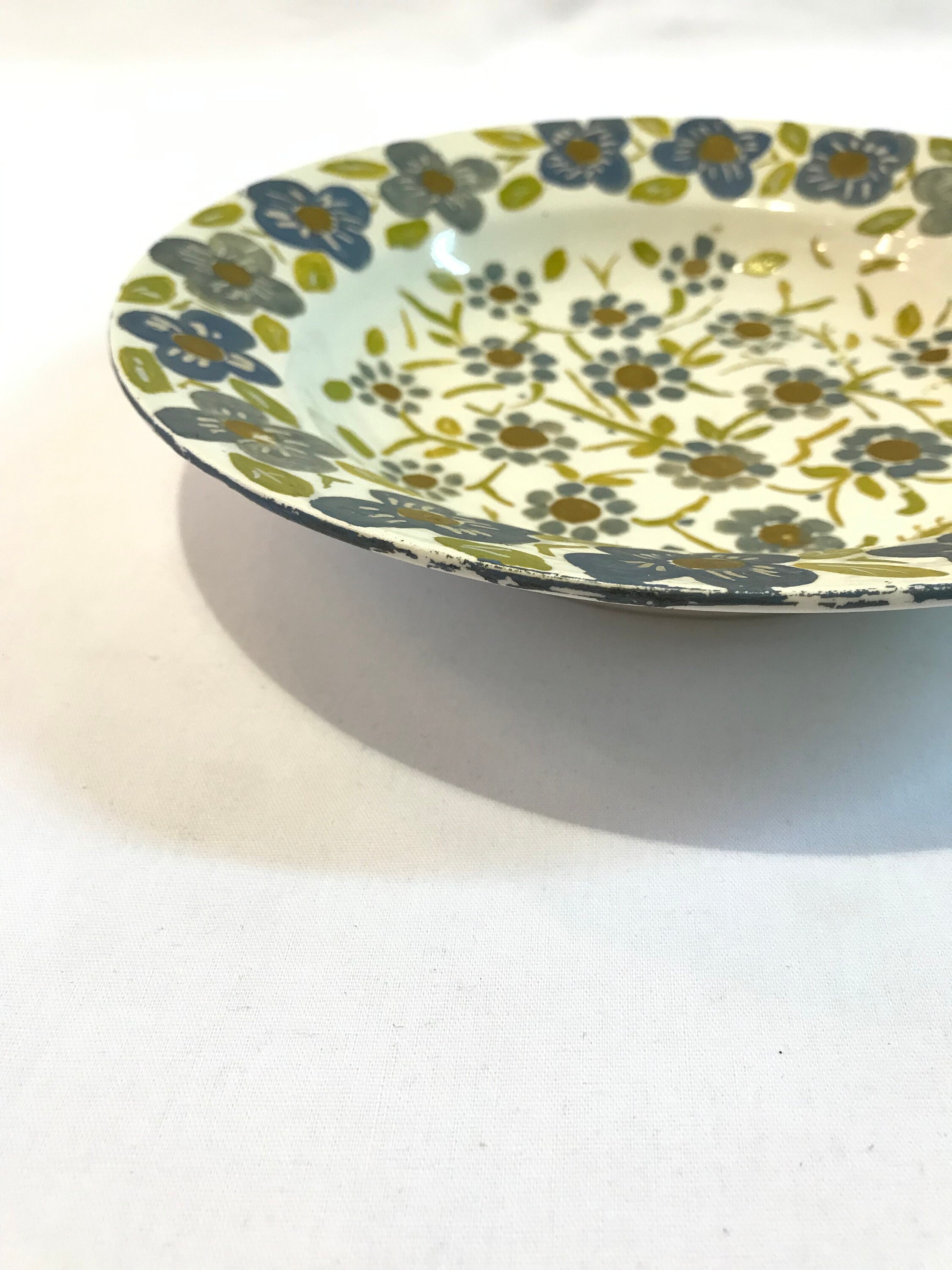 Vintage Plate, Porcelain Plate, Wall Hanging Plate, Handmade Plate, Hand Painted Plate ...