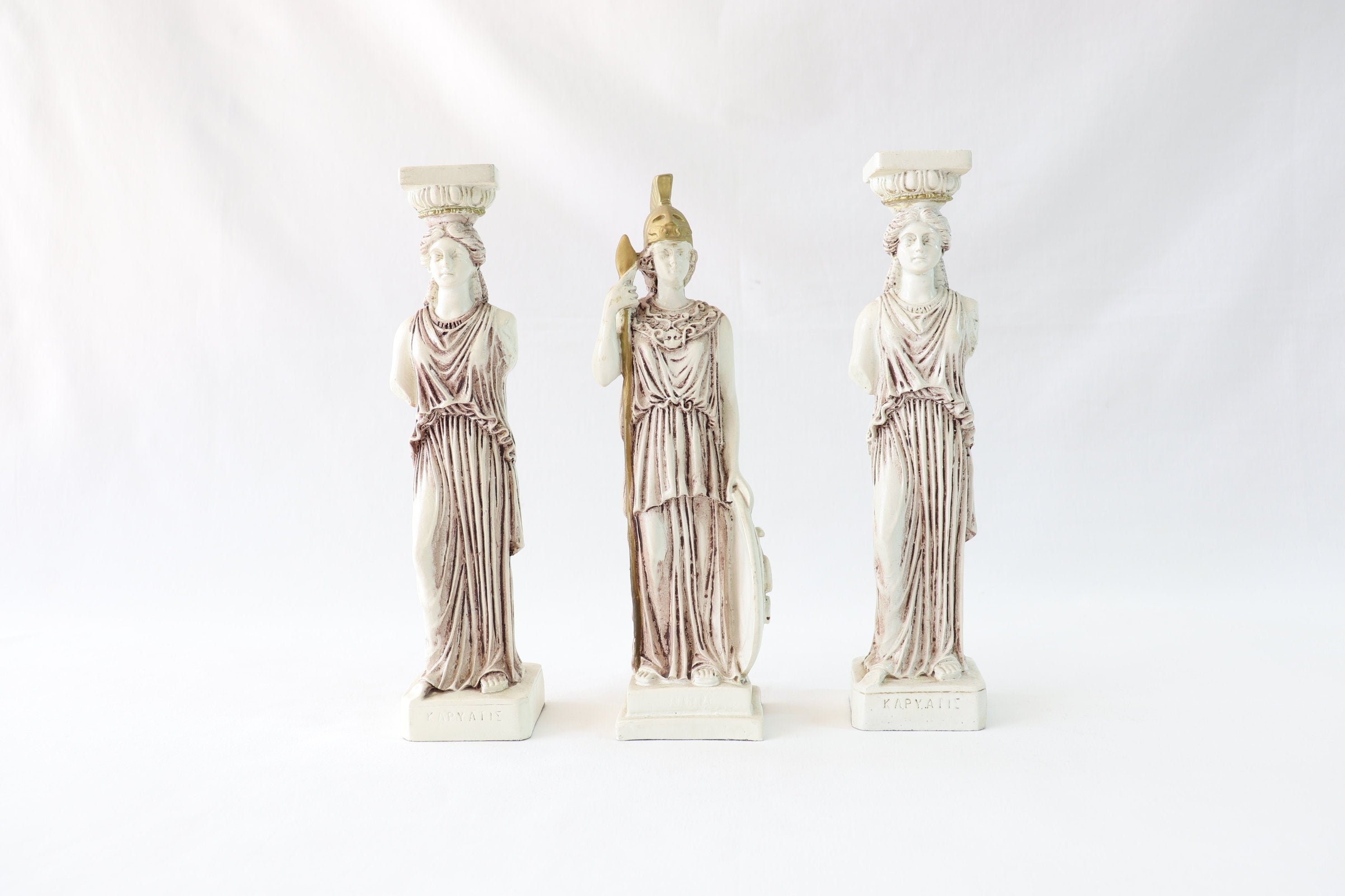 Athena Goddess Statue Athena Sculpture Athena Figurine - Etsy