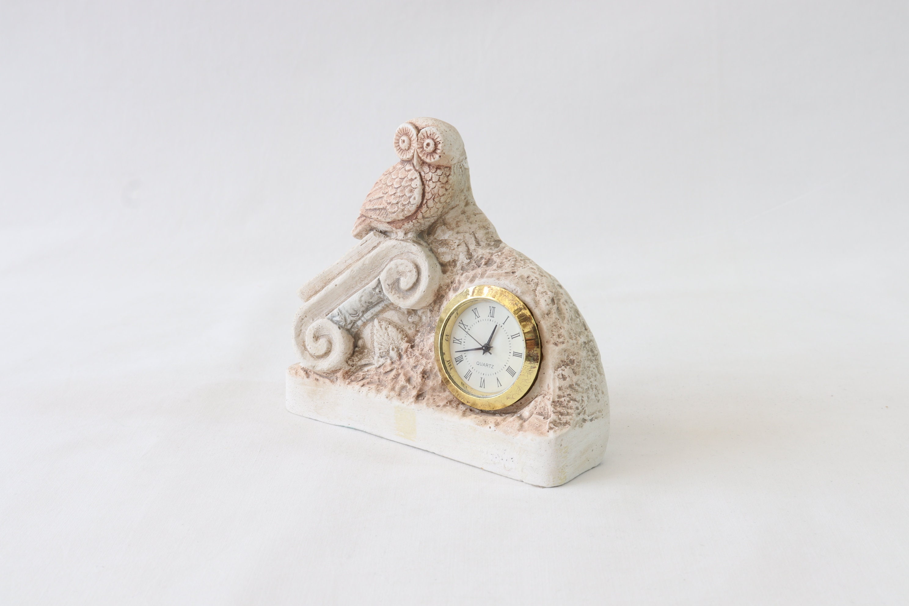 Ancient Greek Table Clock Desk Clock Ceramic Table Clock | Etsy