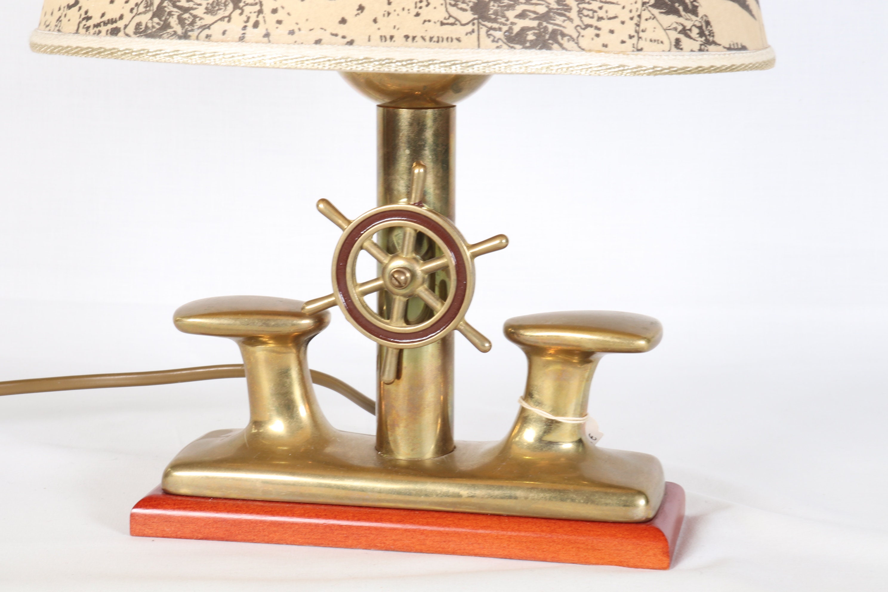Nautical Desk Lamp Ships Wheel Lamp Nautical Table Lamp | Etsy