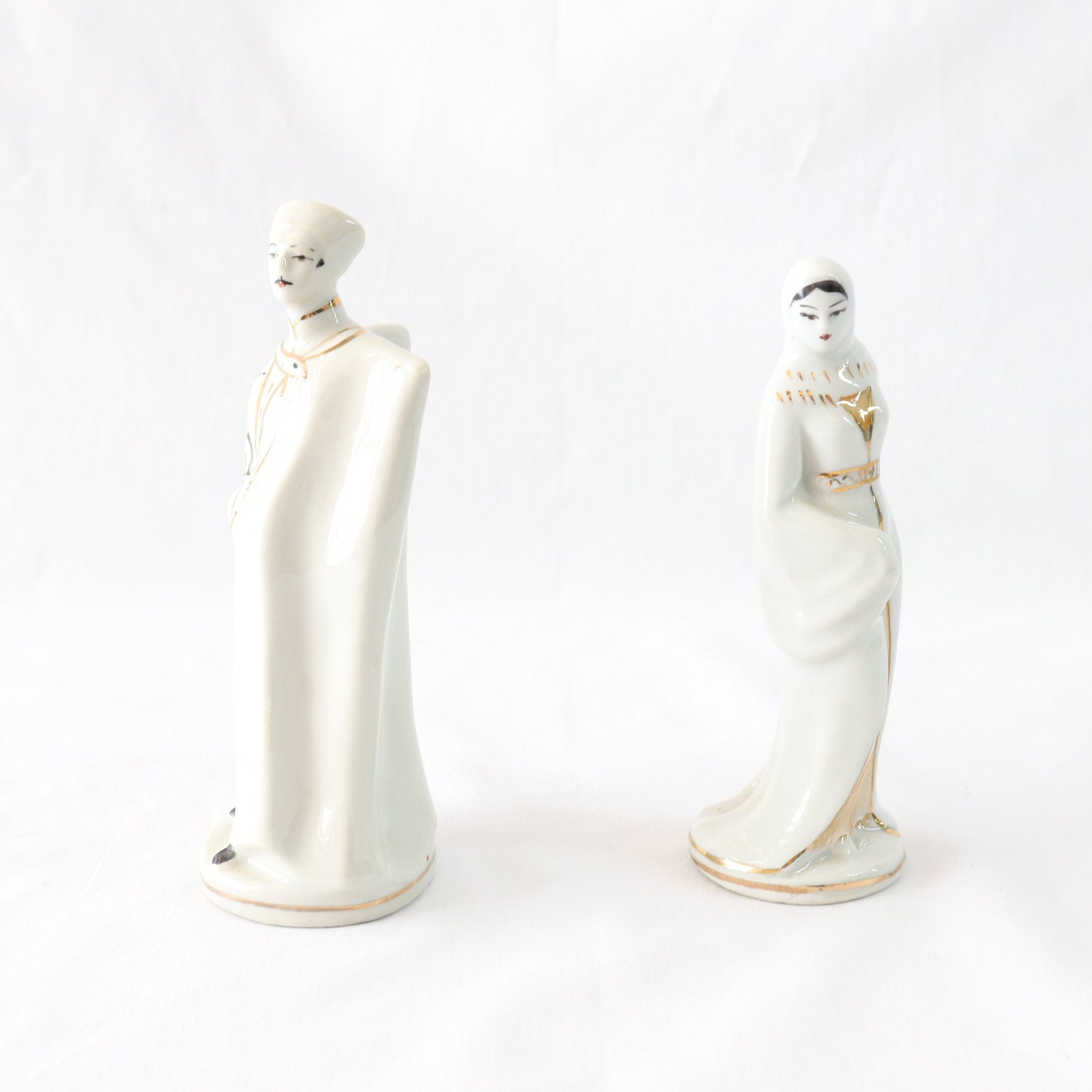 Porcelain Figurines, Couple Figurines, Handmade Figurines, Vintage ...