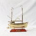 Fishing Boat Model, Hellen, Brass Ship Model, Gold Plated, Metal Ship ...