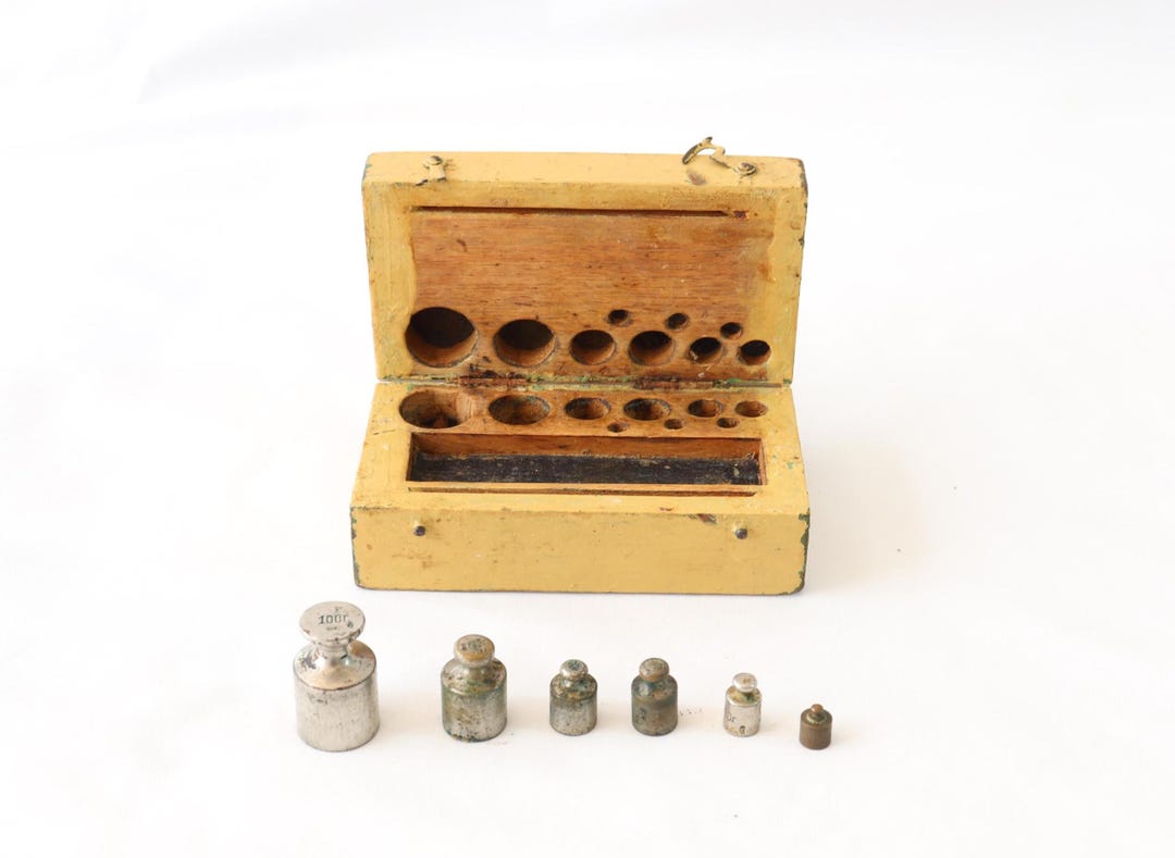 Calibration Weight Set, Antique Calibration Weights, Precision Weights ...