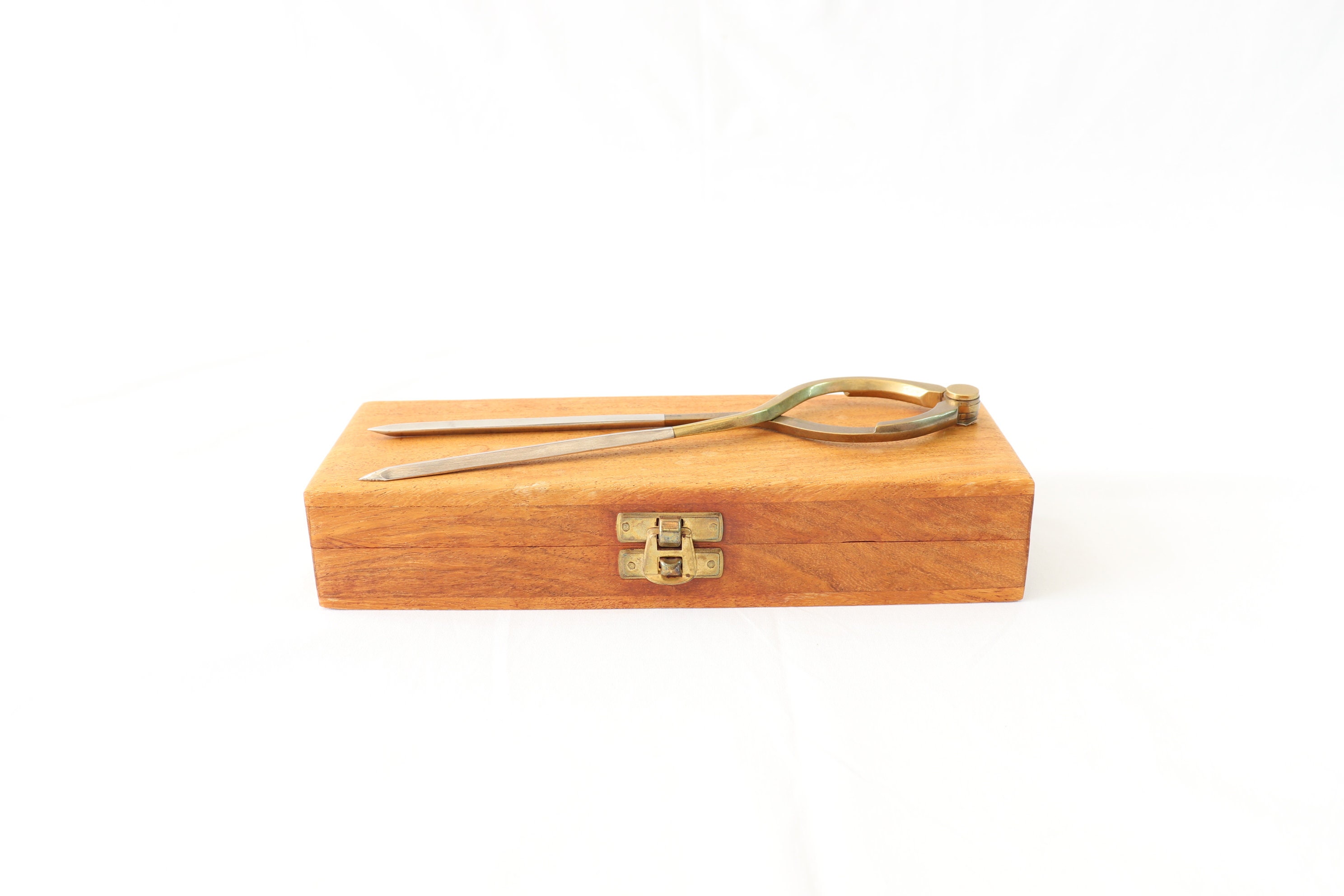 Nautical Divider With Wooden Box, Nautical Instruments, Nautical Tools ...