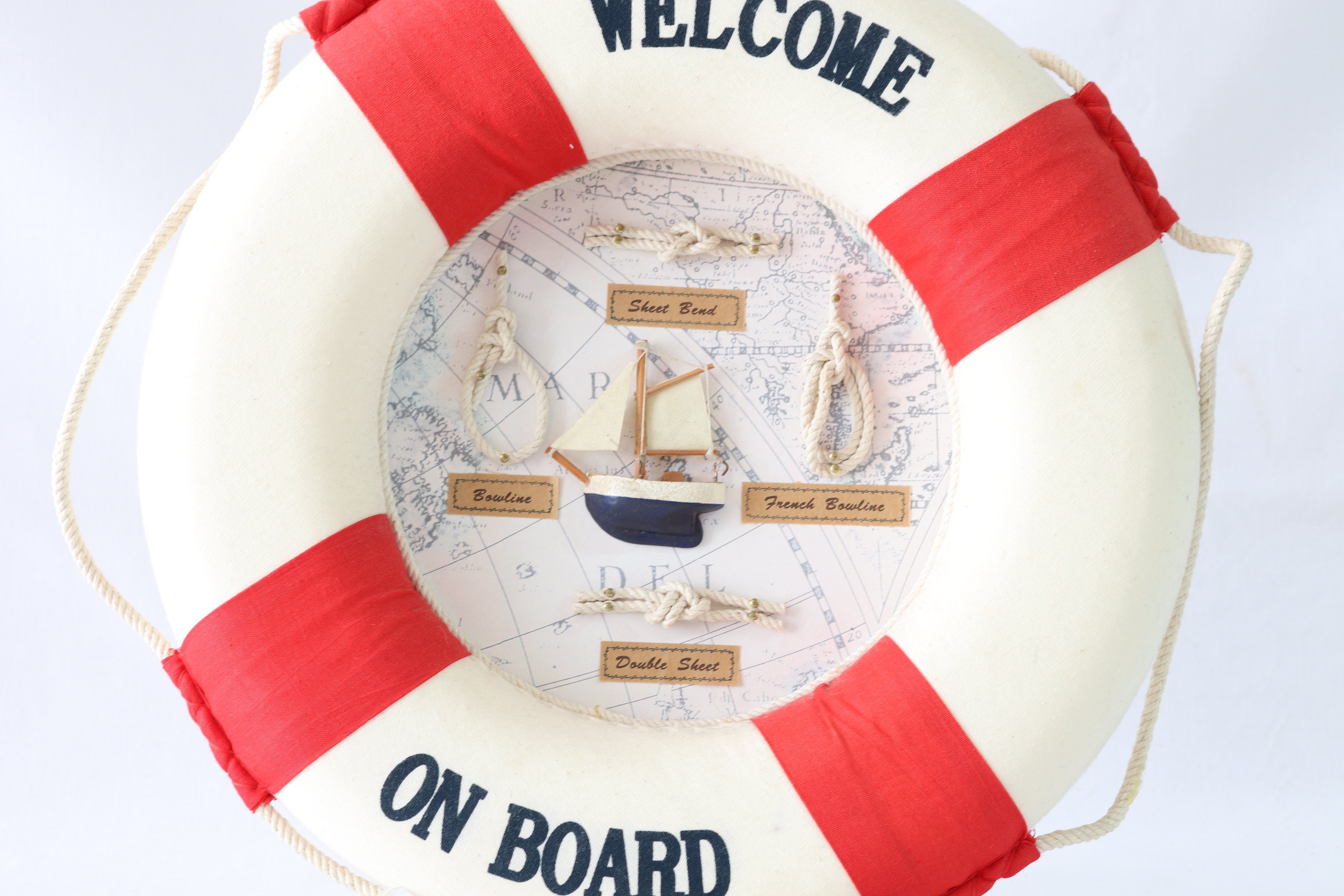 Nautical Life Ring Life Preserver Ring Nautical Wall Decor - Etsy