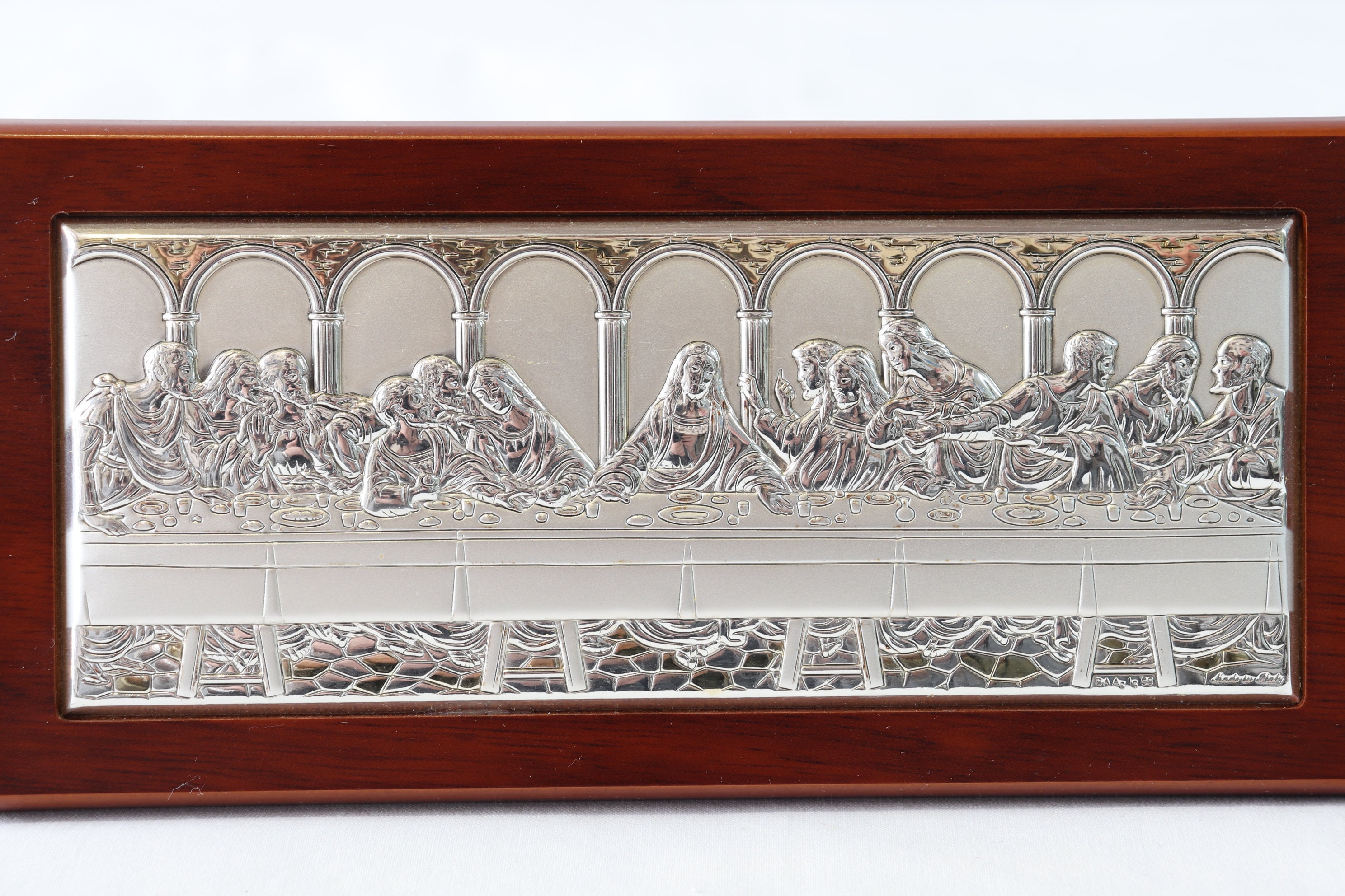 The Last Supper Icon Last Supper Silver Icon Last Supper - Etsy