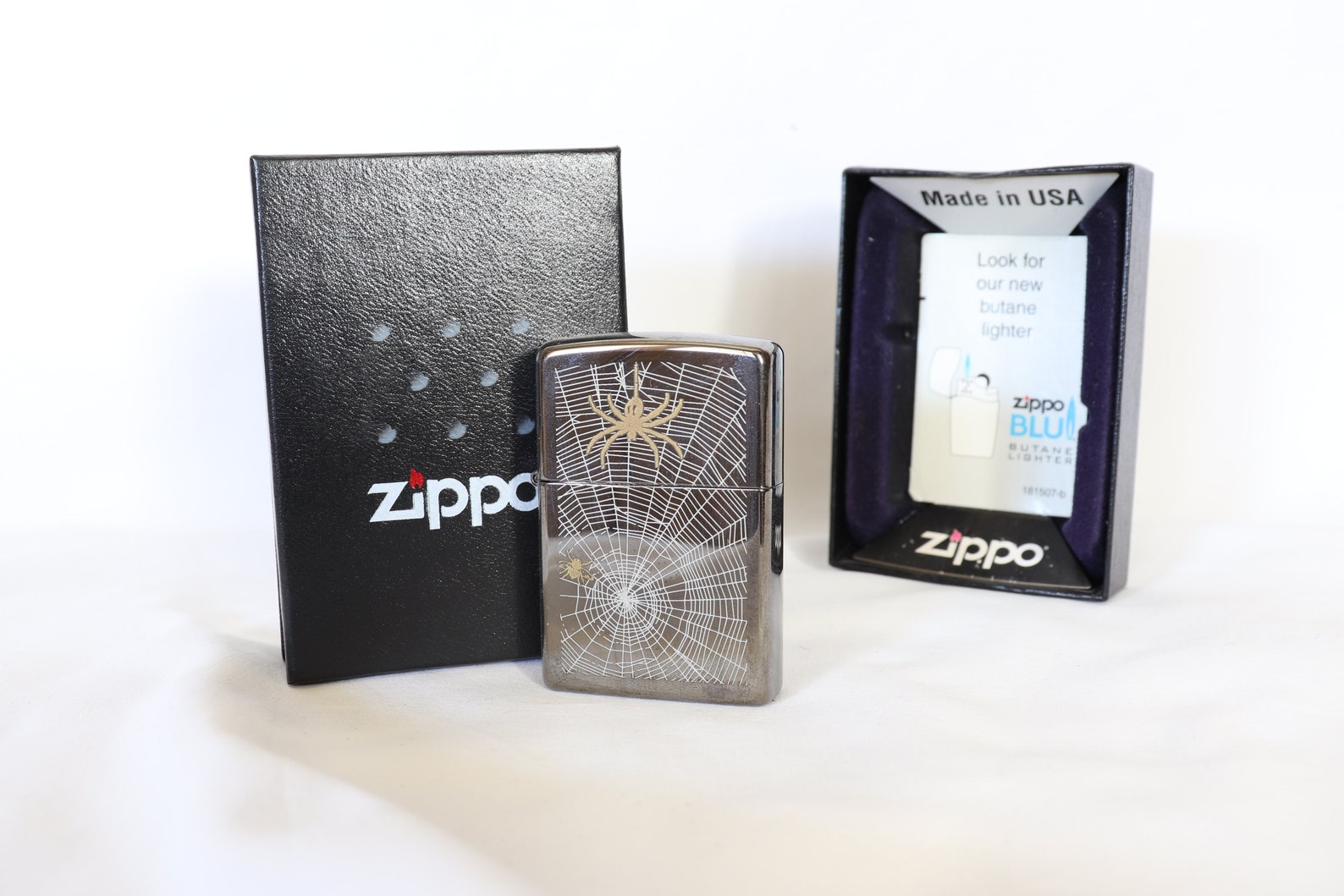 Weave Me Alone Zippo Lighter Spider Zippo Spider Vintage - Etsy