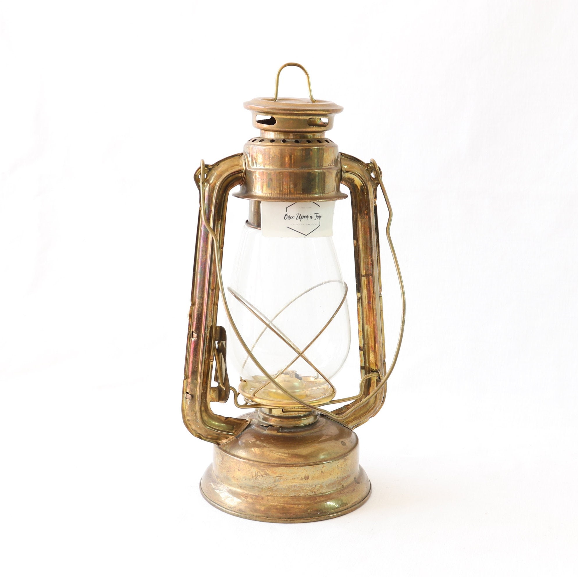 Vintage Oil Lamp Oil Lantern Brass Lantern Vintage Lantern - Etsy