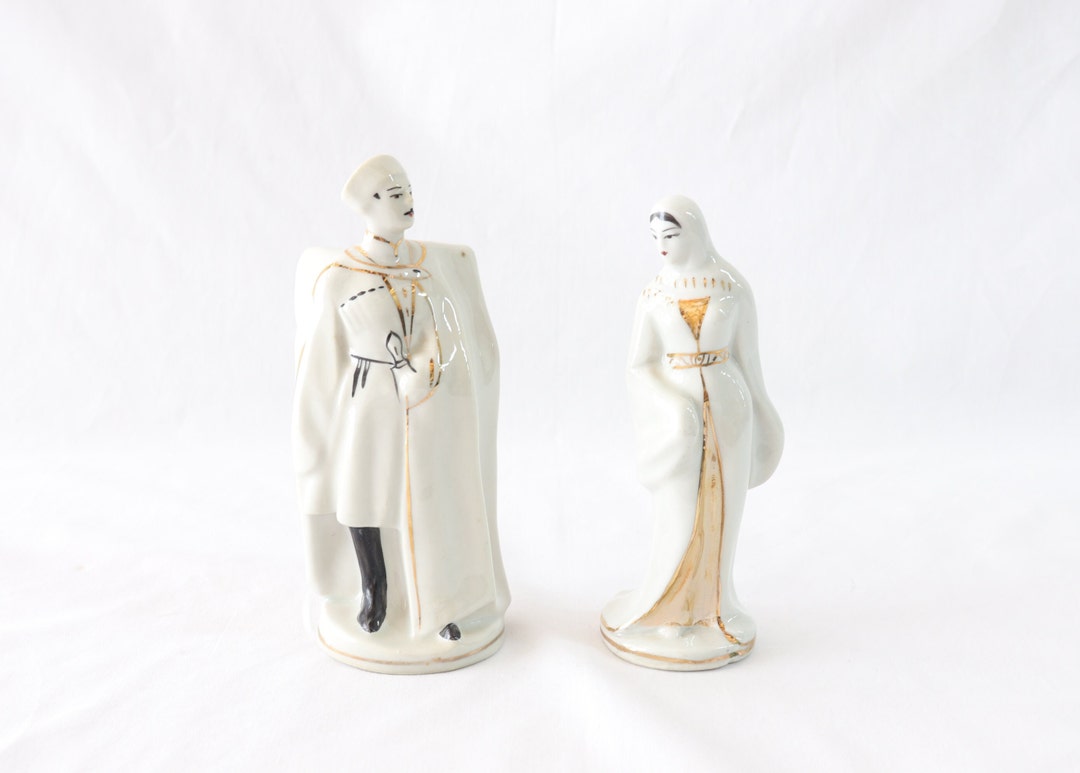 Porcelain Figurines, Couple Figurines, Handmade Figurines, Vintage ...