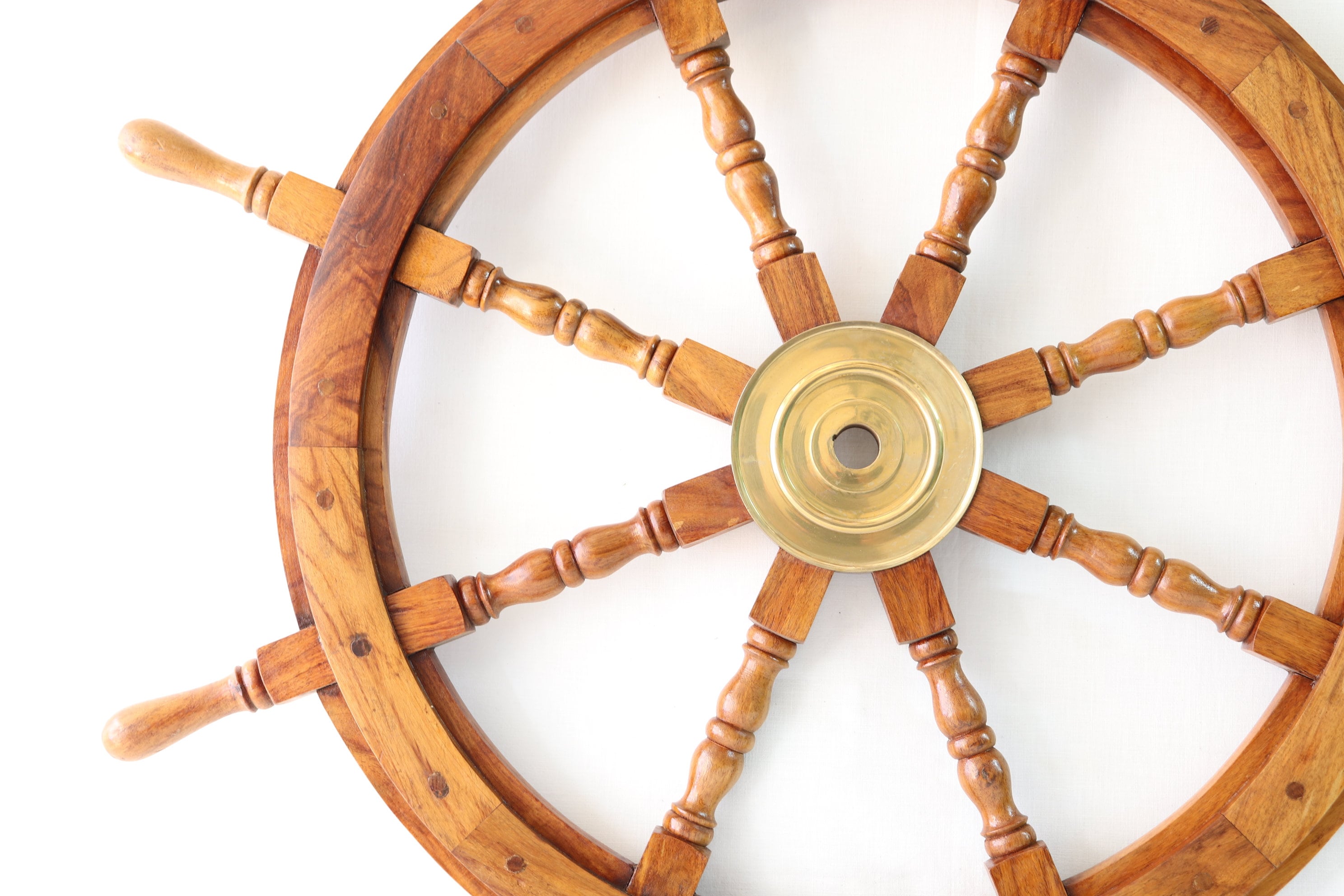 Vintage Ships Wheel Nautical Ships Wheel Wooden Ships Wheel - Etsy