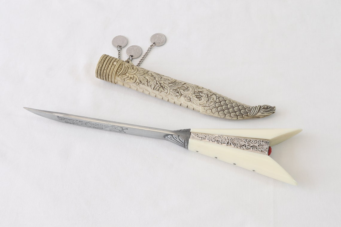 Handmade Cretan Dagger, Handmade Cretan Knife, Greek Dagger, Greek ...