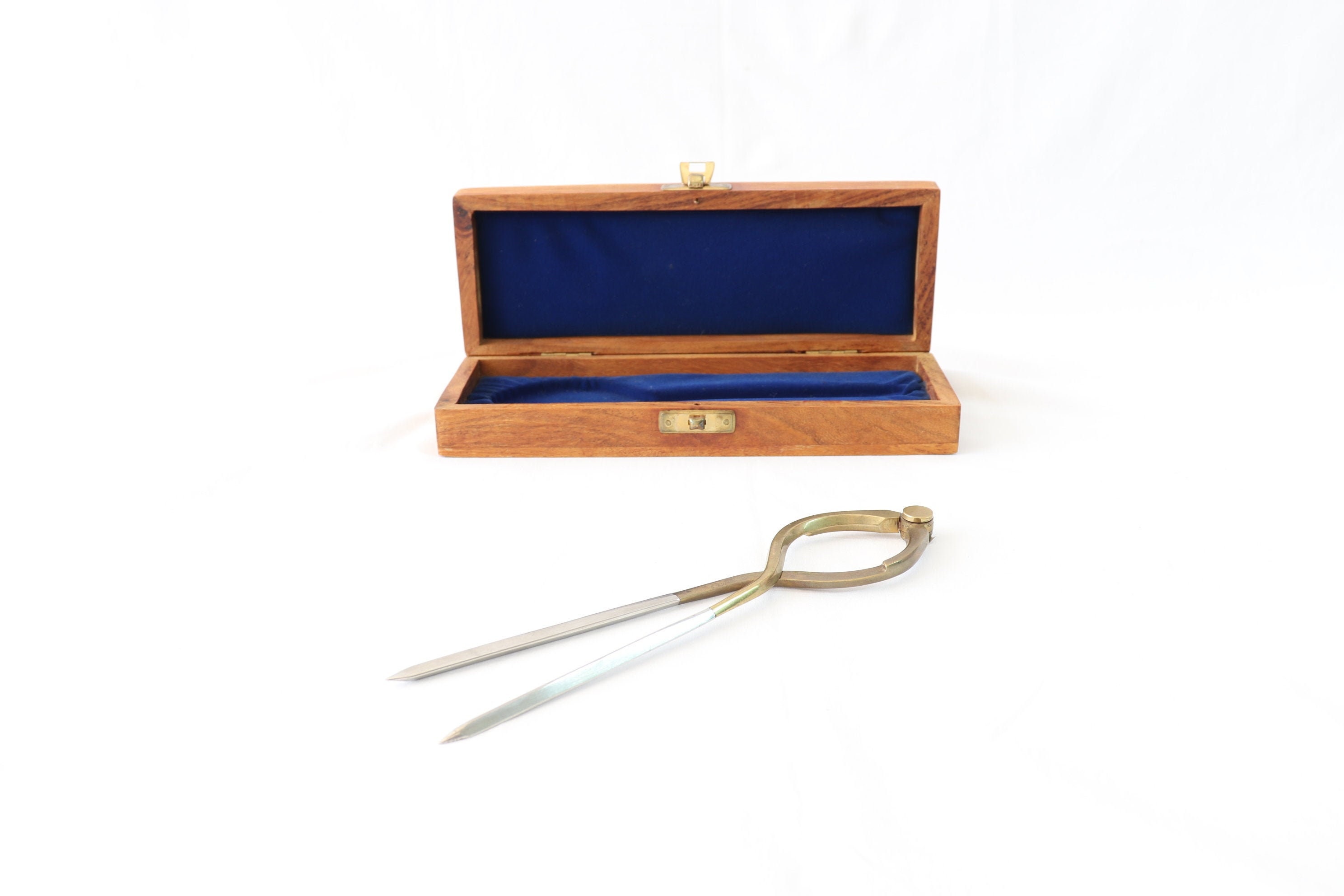 Nautical Divider With Wooden Box, Nautical Instruments, Nautical Tools ...