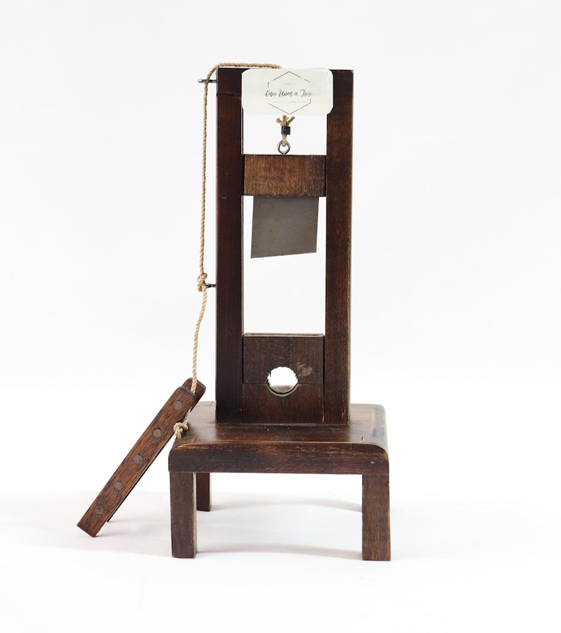 Guillotine Miniature, Guillotine Model, French Guillotine, Collectible ...
