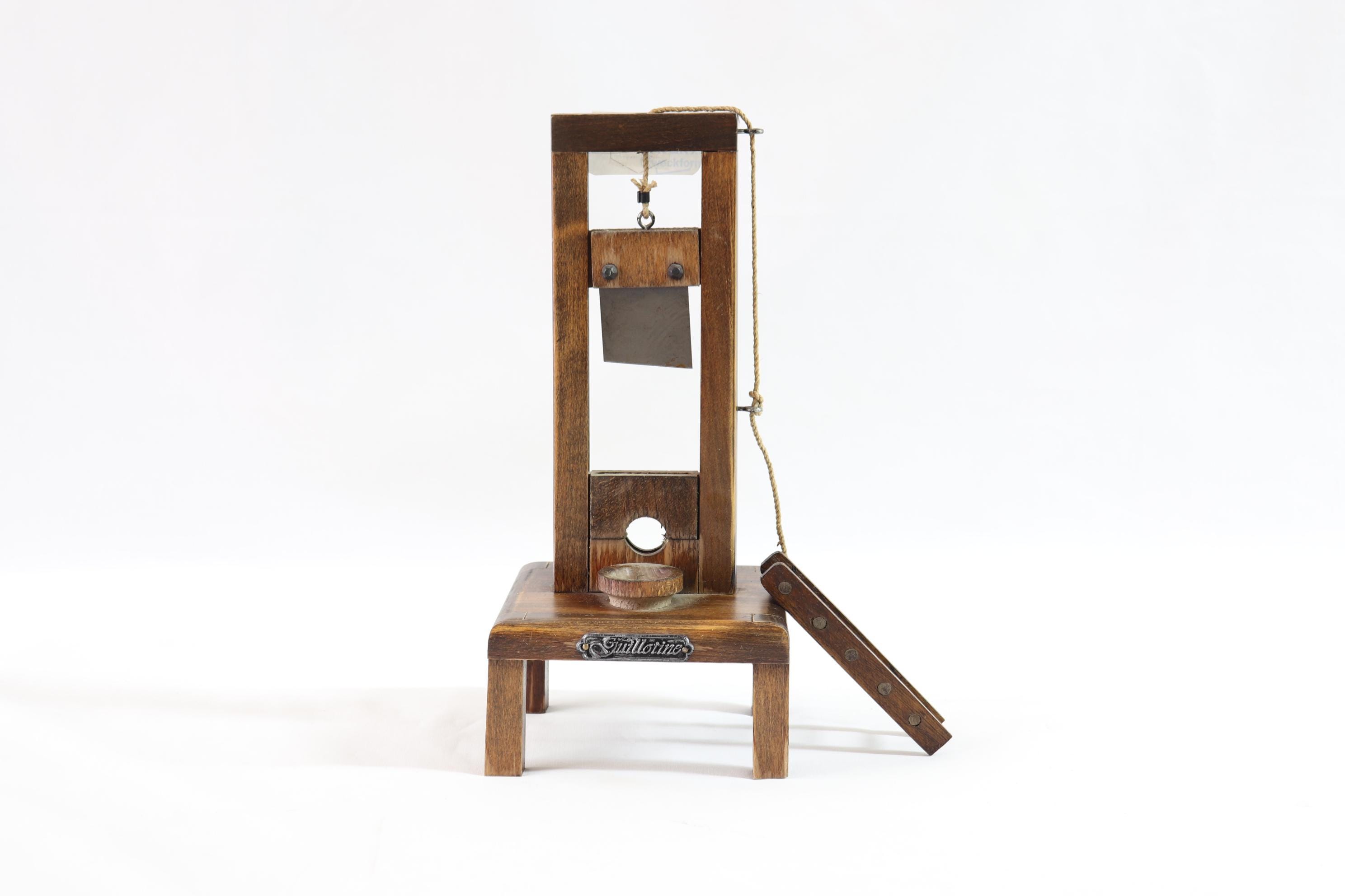 Guillotine Miniature, Guillotine Model, French Guillotine, Collectible ...