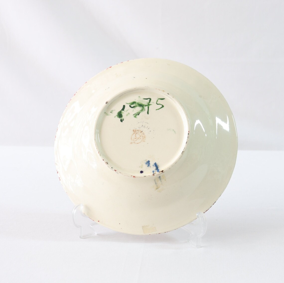 Majolica Plate, Romanian Plate, Majolica Pottery, Antique Plate, Hand ...