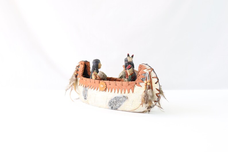 Native American Figurines Native American Family American - Etsy