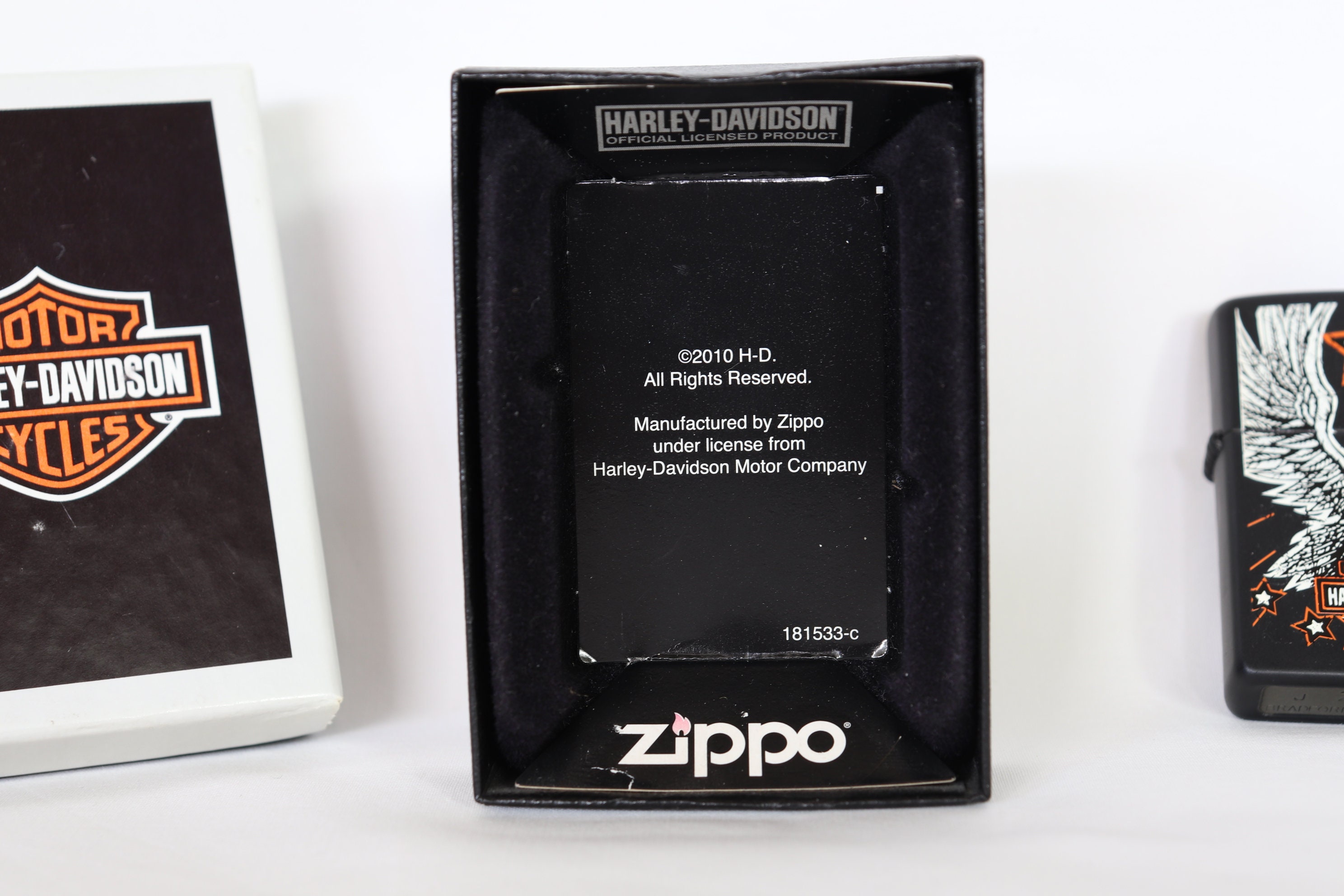 Harley Davidson Zippo Lighter, Vintage Zippo Lighter, Collectible Zippo Lighter, Retired Zippo ...