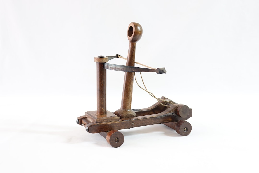 Catapult Miniature, Catapult Model, Wooden Catapult, Collectible ...