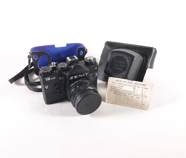 Antique Zenit 12XP Film Camera With Lens, Vintage Film Camera, Antique ...