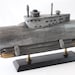 German Submarine Model, Seehund Type XXVII Submarine, Handmade Ship ...