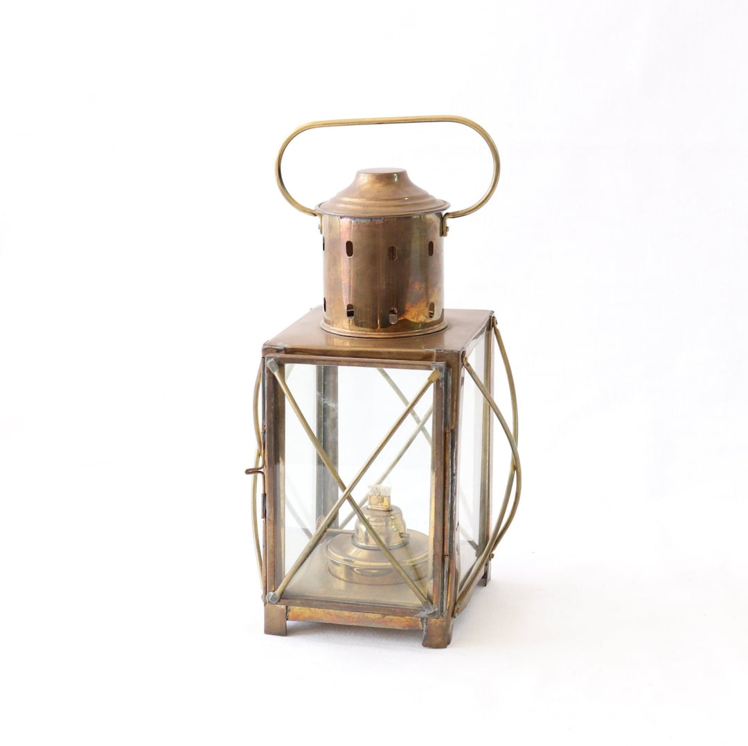Brass Oil Lantern, Vintage Oil Lantern, Oil Lantern Bulb, Lantern ...