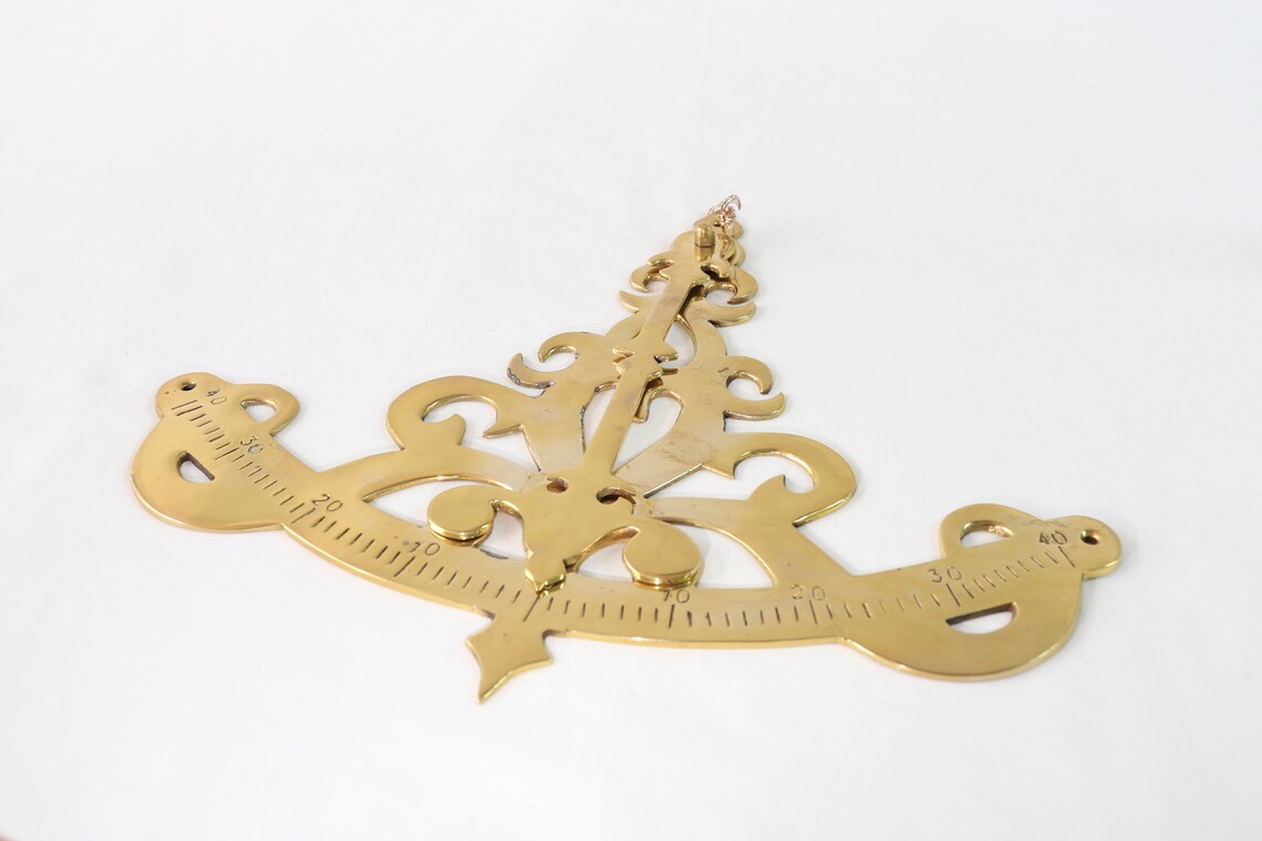 Vintage Inclinometer Brass Inclinometer Nautical - Etsy