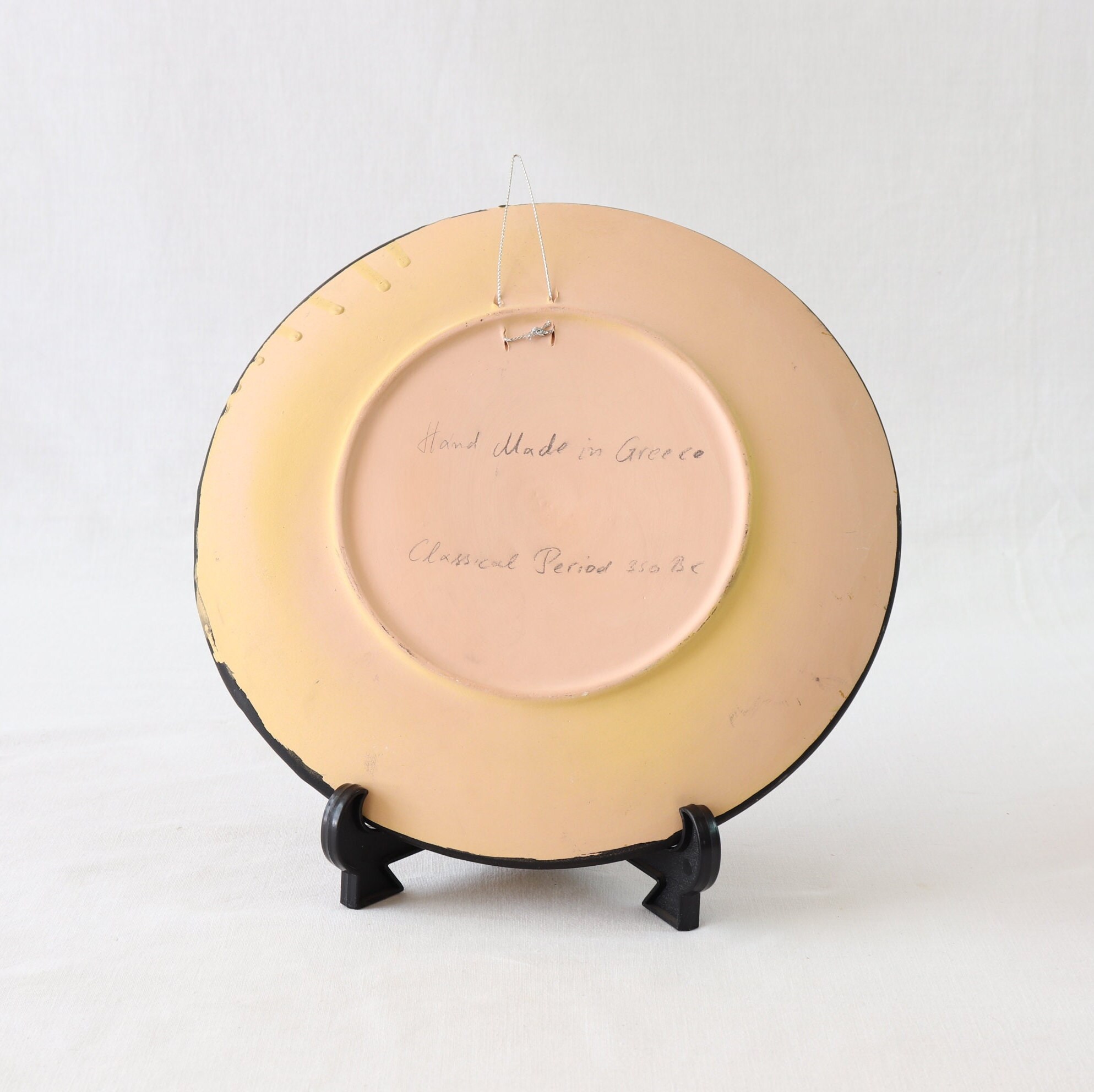 Greek Ceramic Plate, Ancient Greek Plate, Decorative Wall Hanging Plate ...