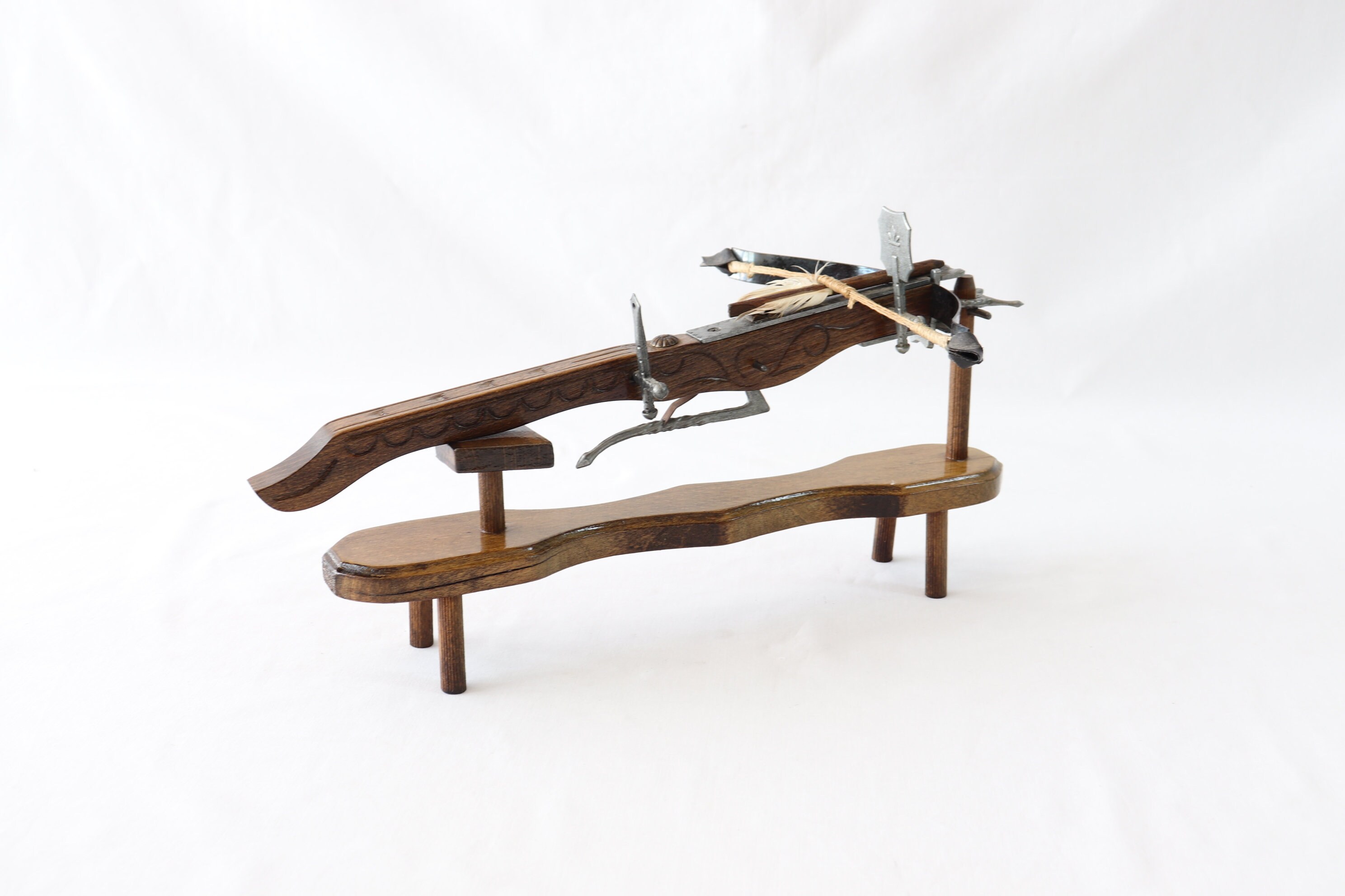 Vintage Crossbow Medieval Crossbow Crossbow Pistol Wooden | Etsy